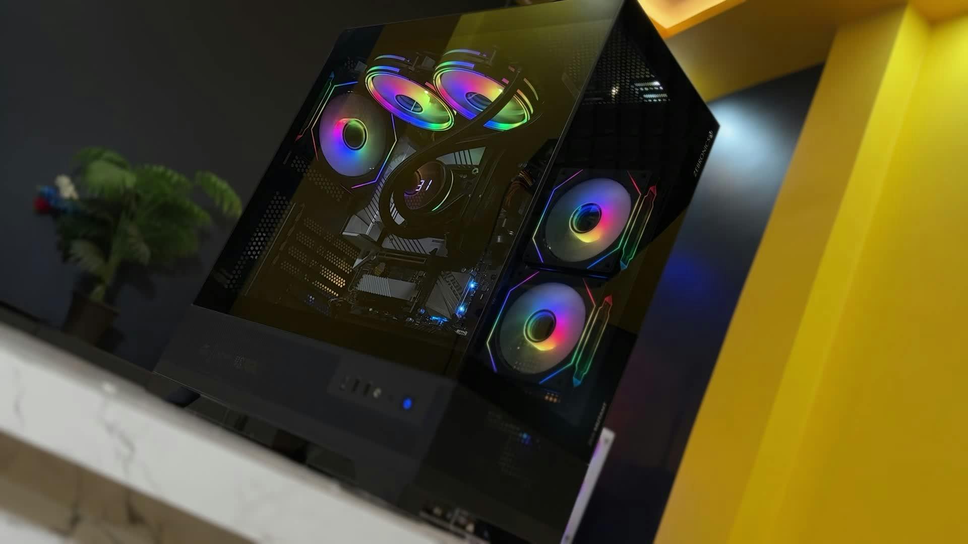 High-Performance RGB Gaming PC Setup Free Stock Video Footage, Royalty ...