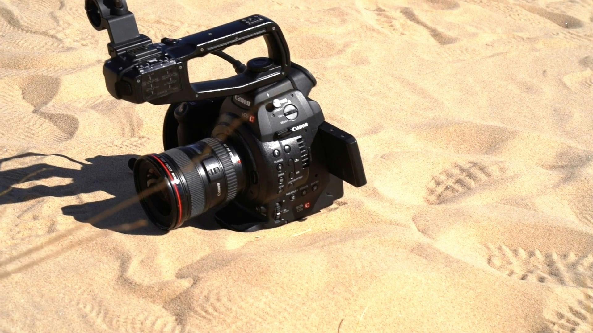 A Modern Video Camera Recorder Mounted On A Camera Stand Free Stock ...