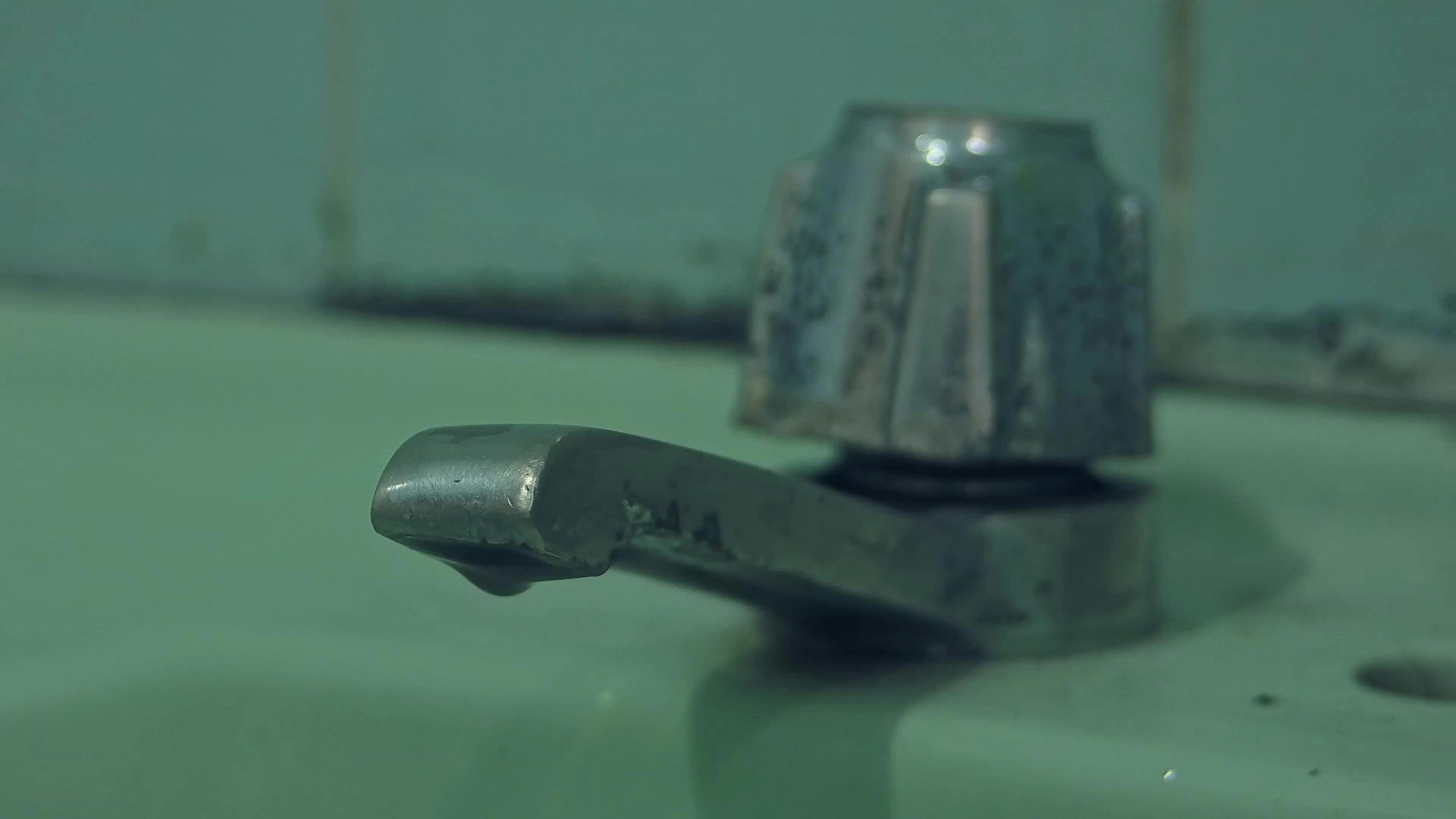 Close-up of Dripping Metal Faucet Free Stock Video Footage, Royalty ...