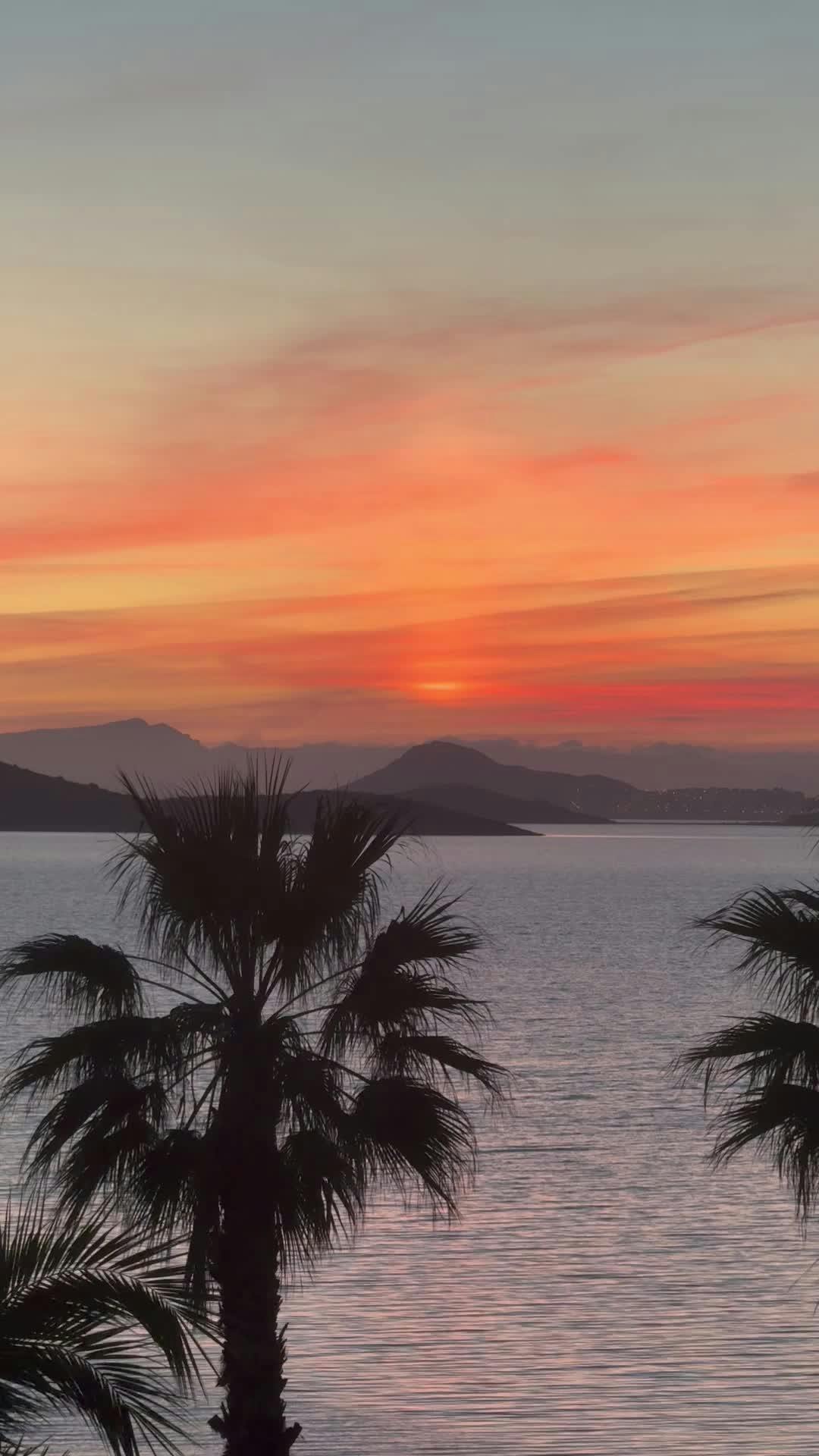 A Beautiful View Of Sunset Free Stock Video Footage, Royalty-Free 4K ...