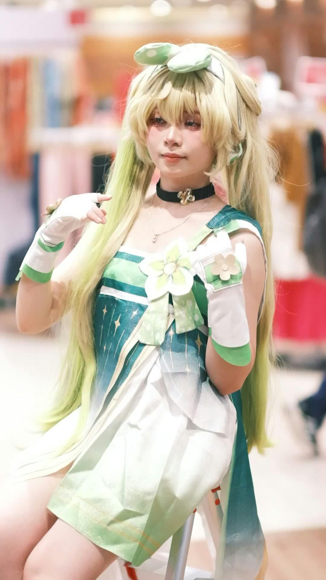 Vibrant Cosplay Character in Creative Costume Free Stock Video Footage ...
