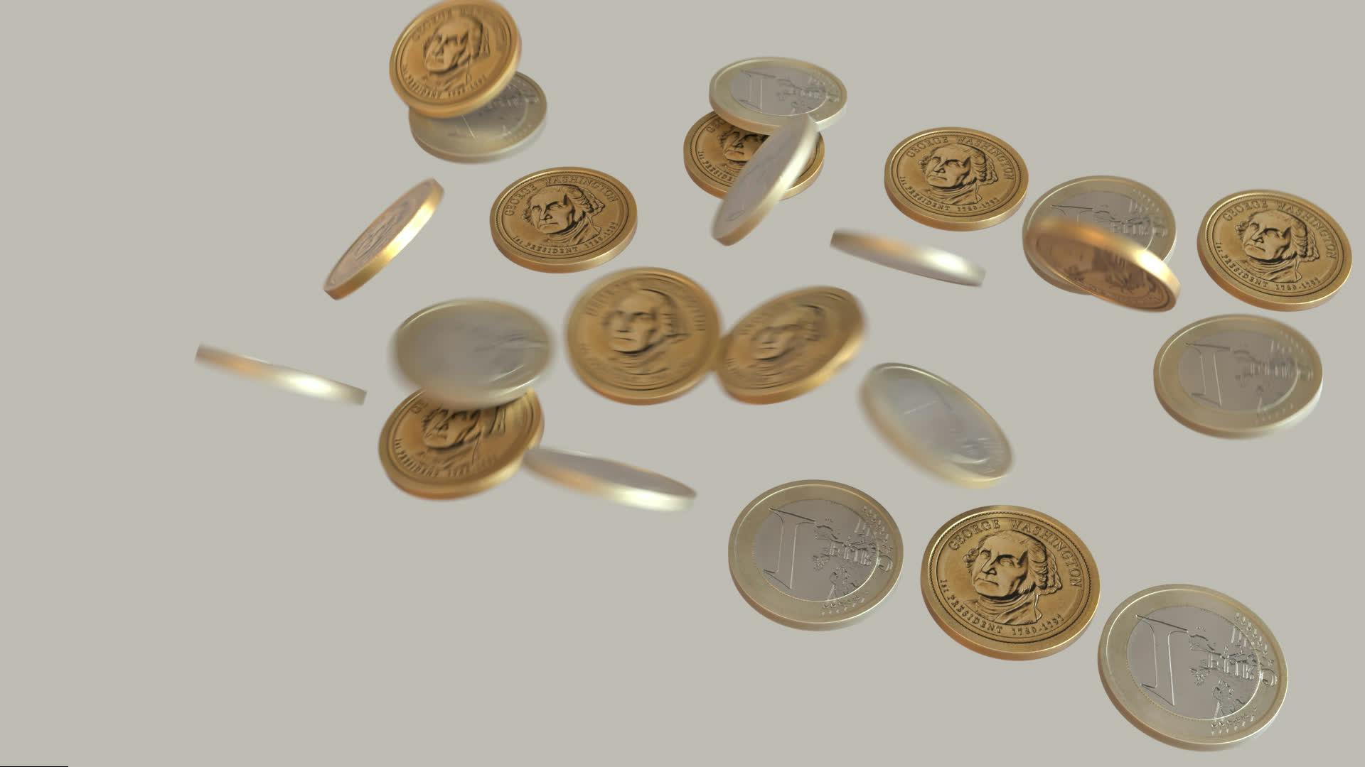 Coin Spinning Free Stock Video Footage, Royalty-Free 4K & HD Video Clip