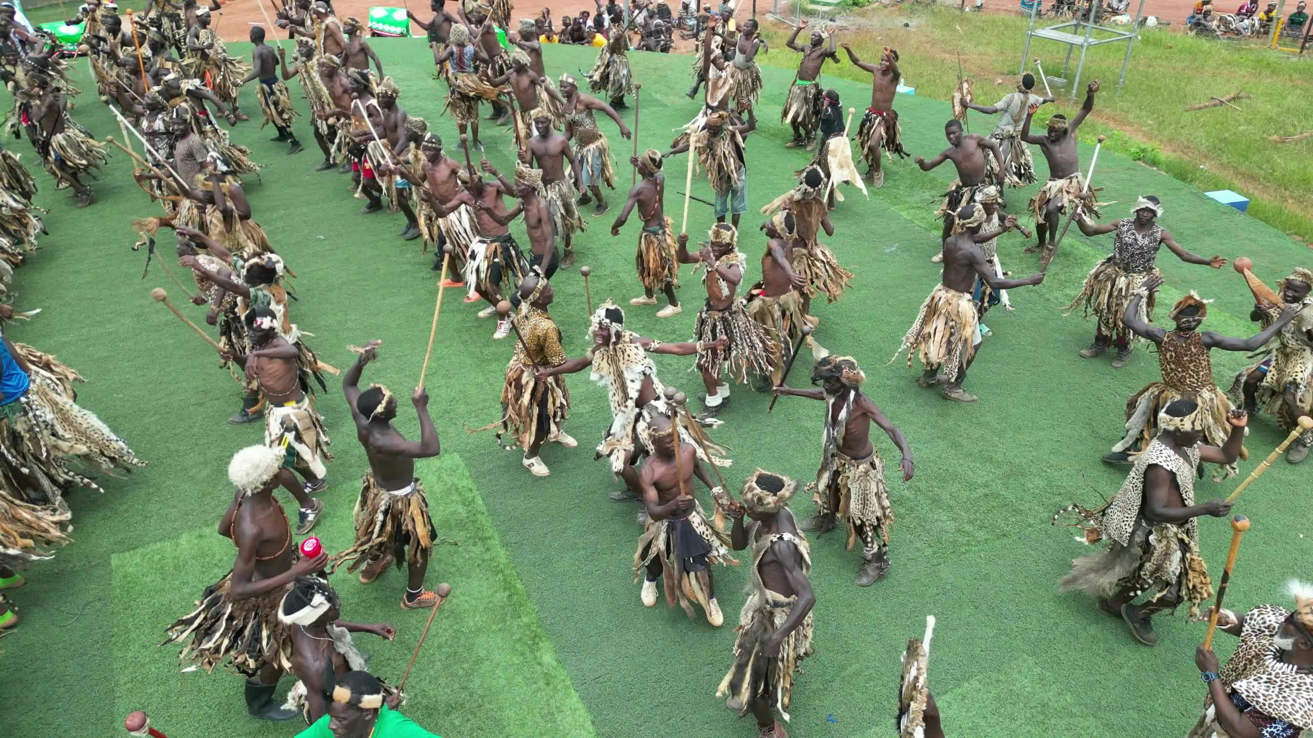 Traditional Dance Performance in Zambia Free Stock Video Footage ...