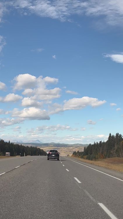 Majestic Highway Drive Through Scenic Mountains Free Stock Video ...