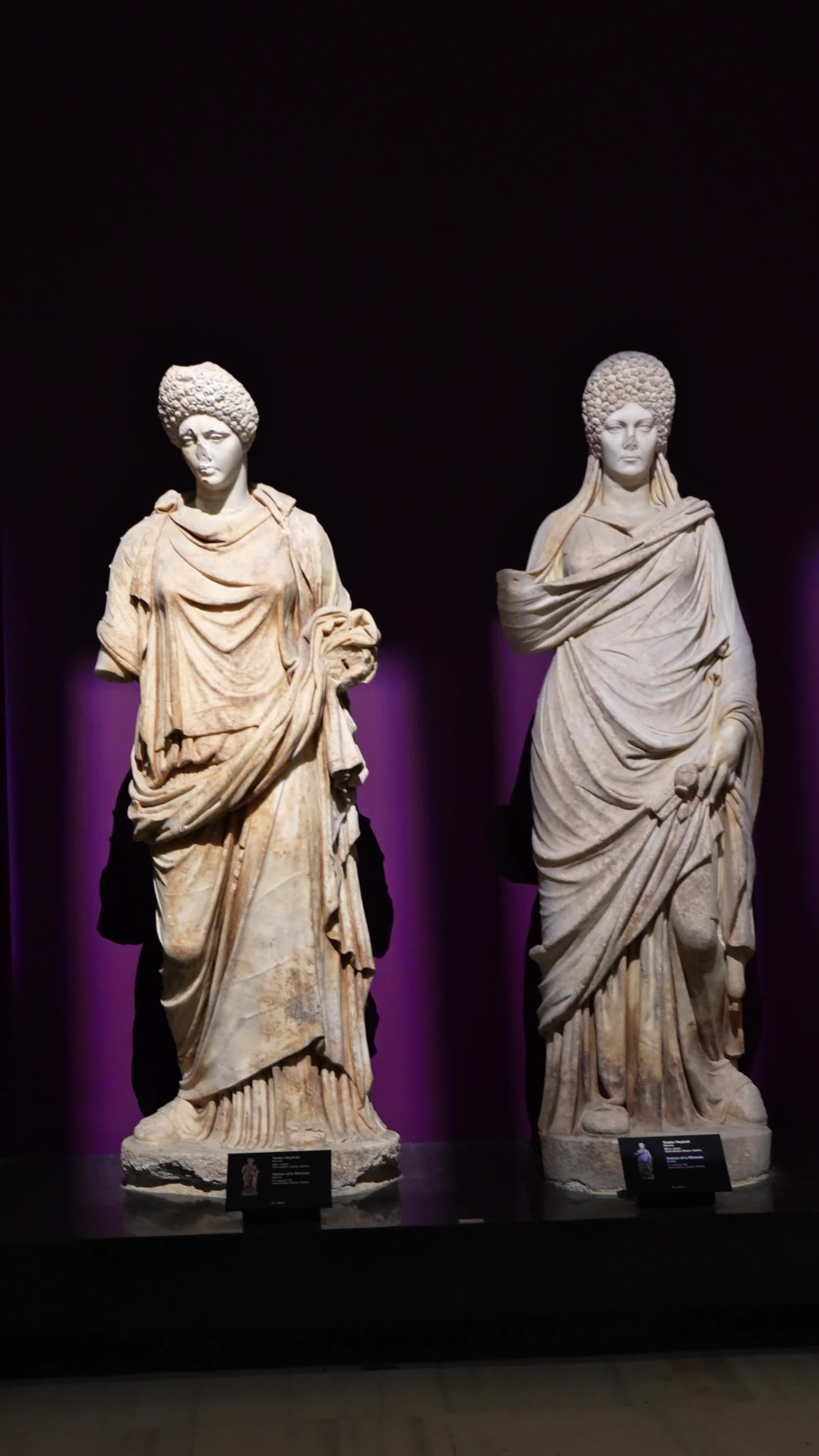 Ancient Roman Statue in Istanbul Museum Free Stock Video Footage ...