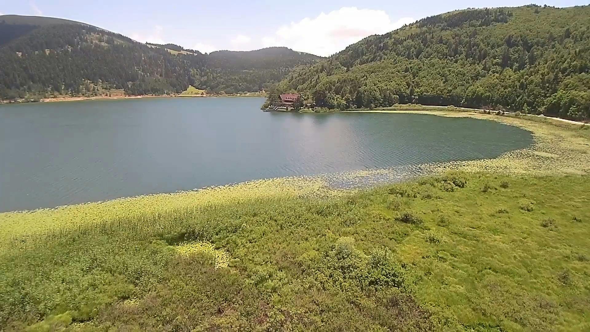 Drone Footage Of Abant Lake In Turkey · Free Stock Video