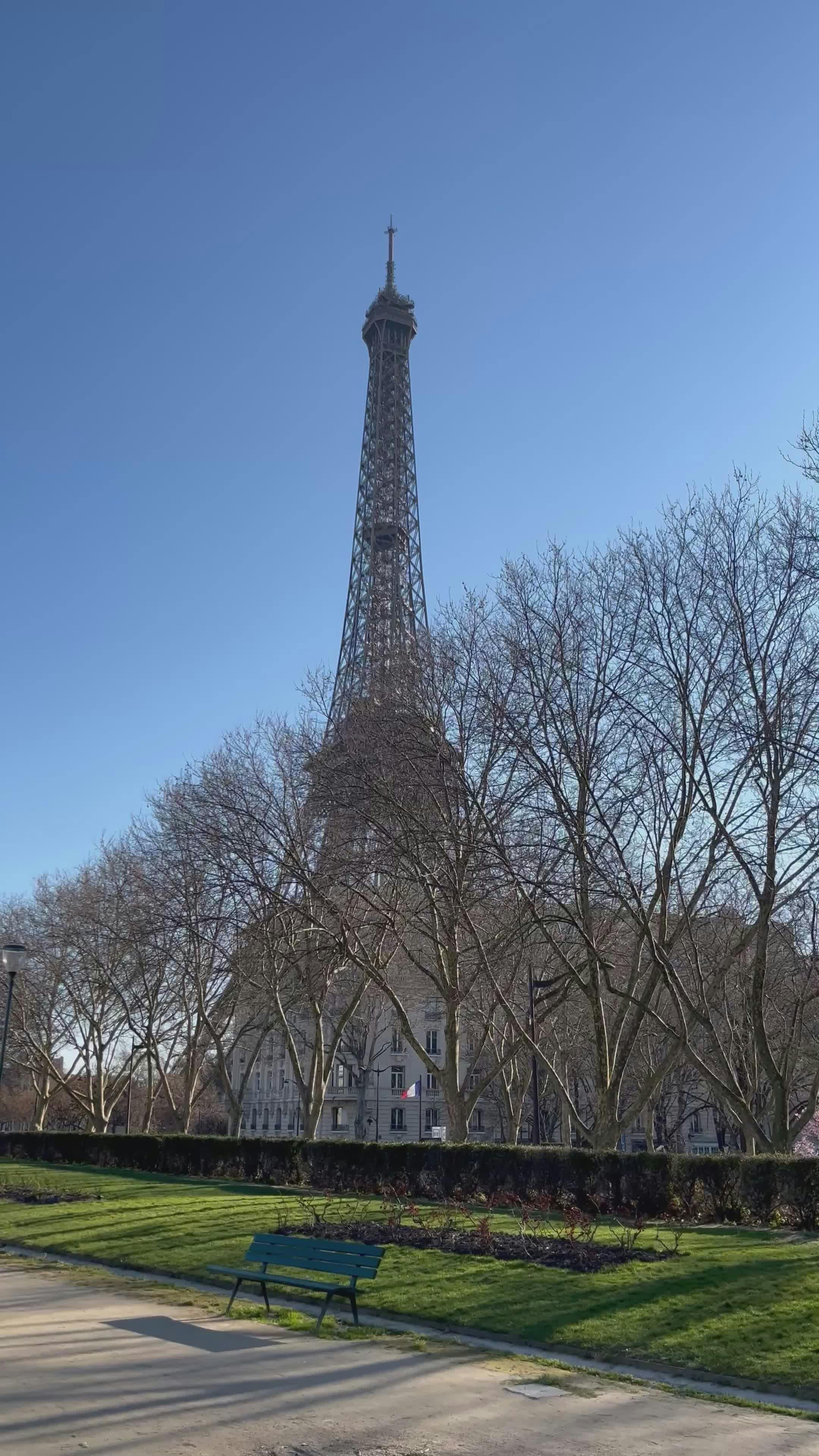 The eiffel tower is the tallest building in paris Free Stock Video ...