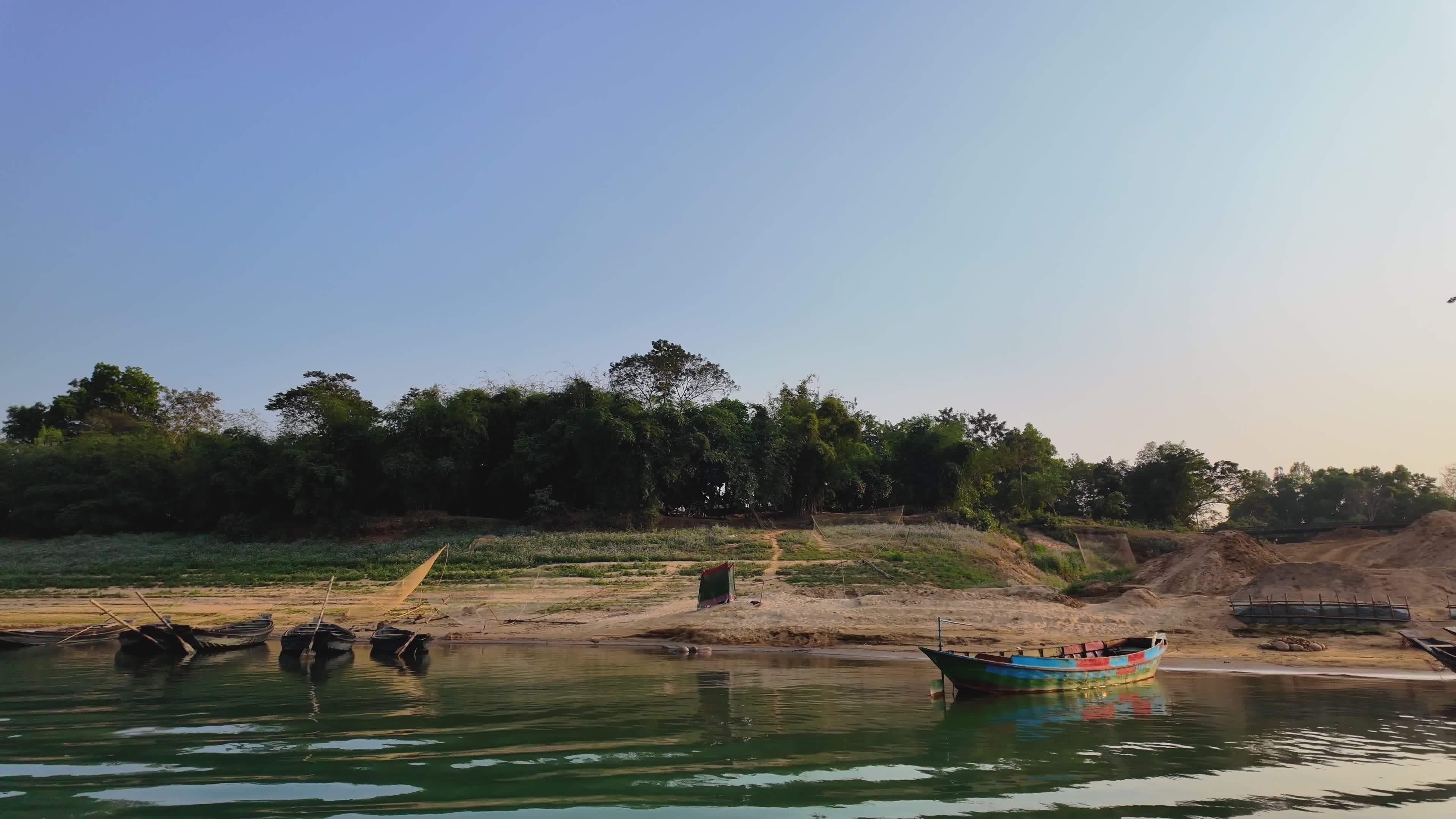 Stunning Aerial View of Lalakhal River, Sylhet Free Stock Video Footage ...