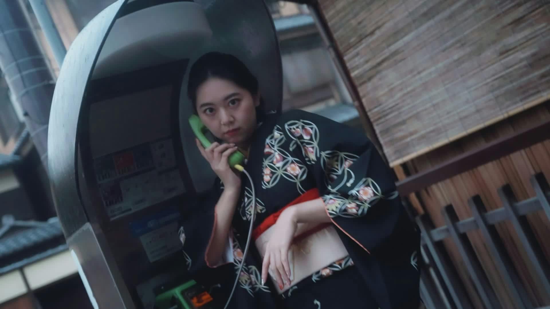 Elegant Geisha in Traditional Kimono in Kyoto Free Stock Video Footage ...