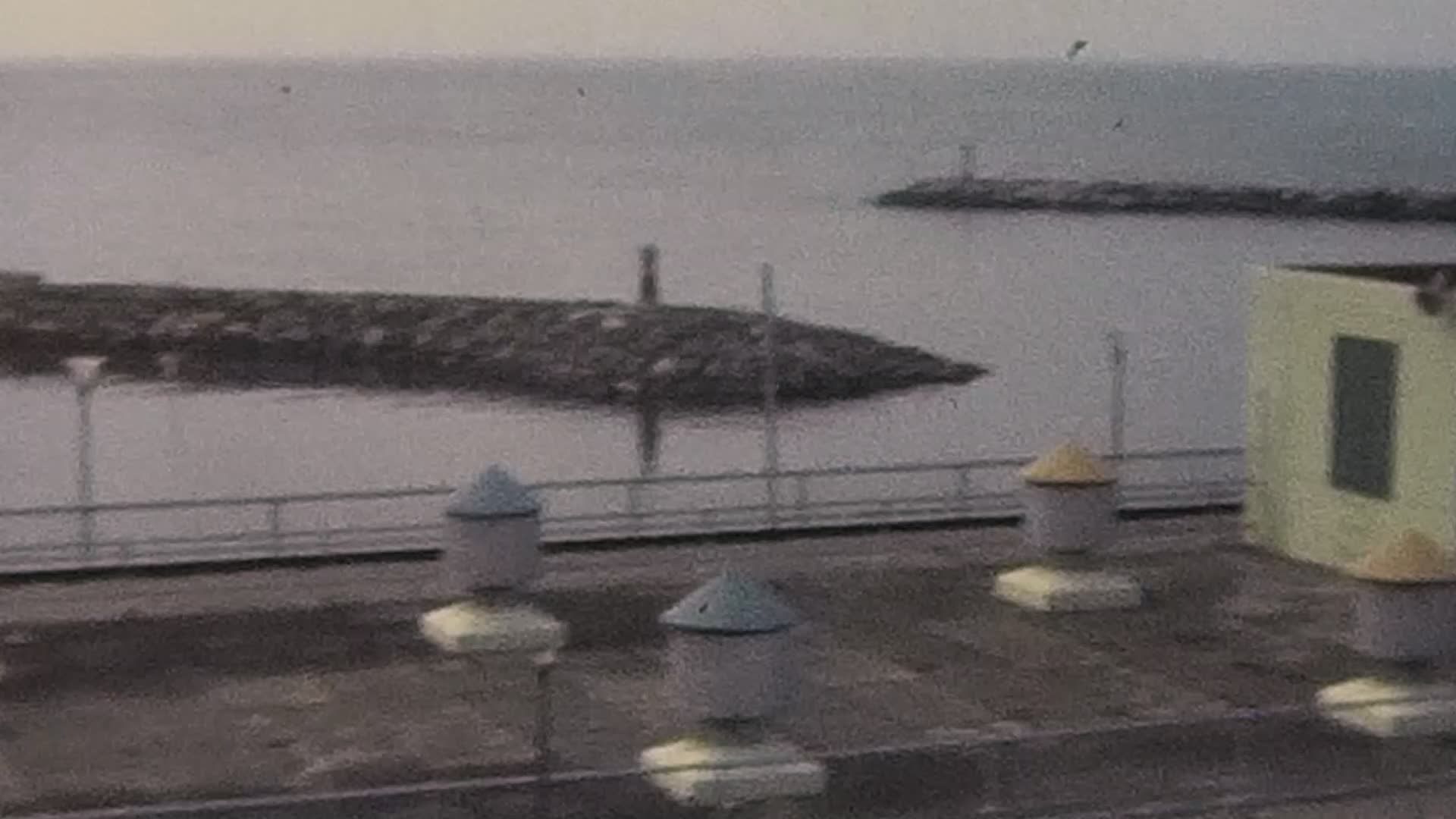 Vintage Dockside Scene with Classic Architecture Free Stock Video ...