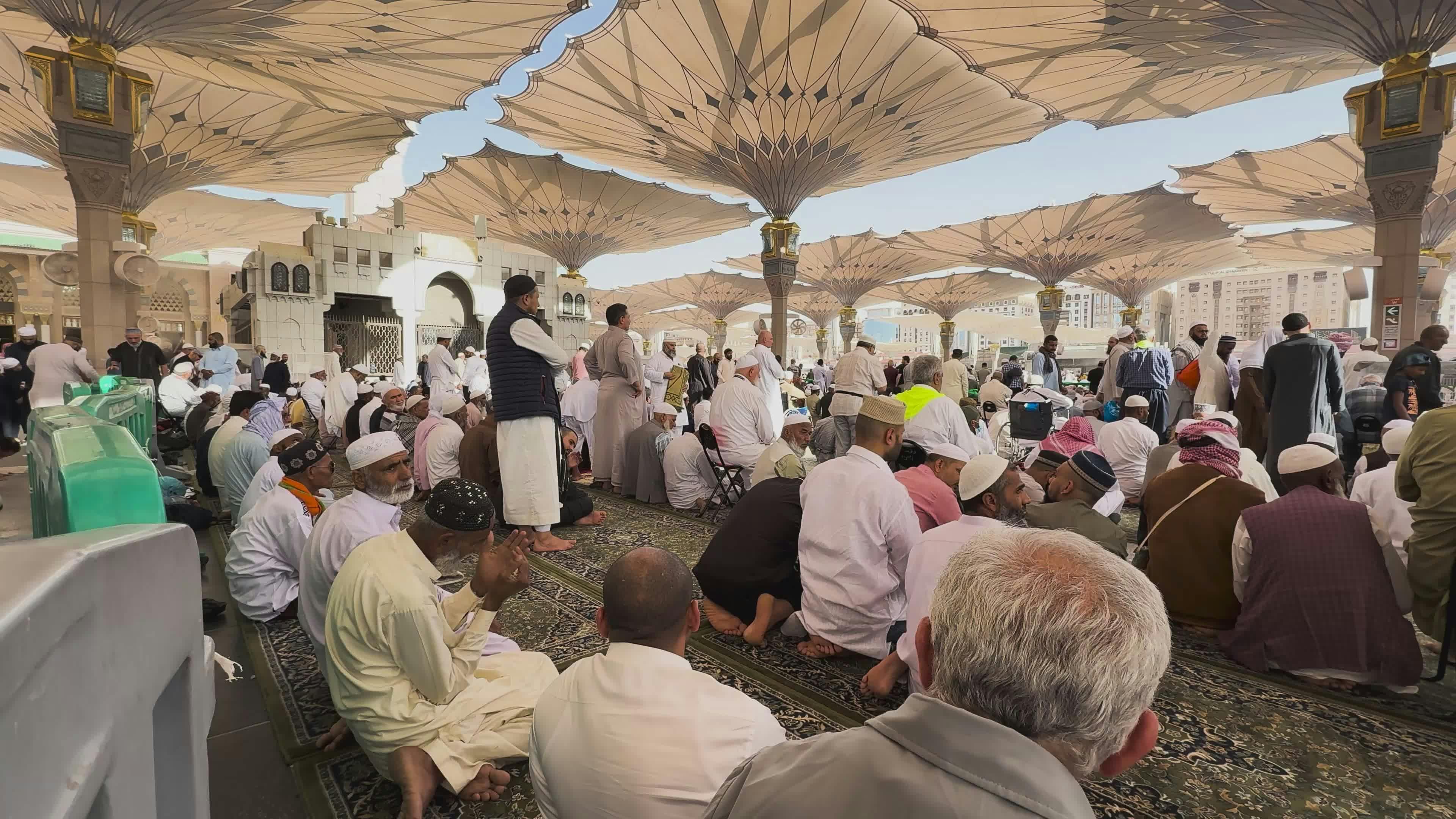 Multitude in a Mosque Free Stock Video Footage, Royalty-Free 4K & HD ...