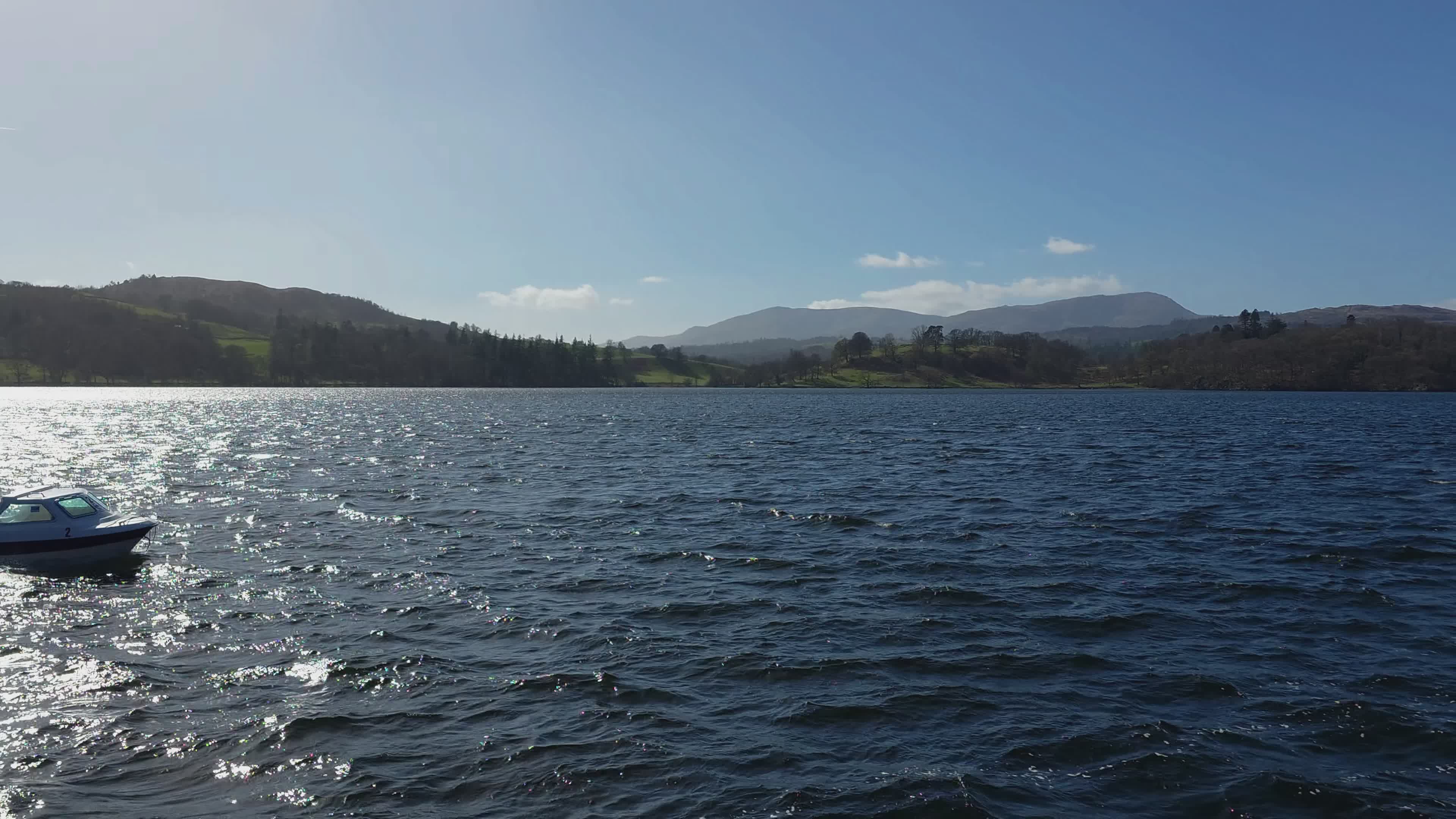 Sunny Day Boating on Serene Lake Free Stock Video Footage, Royalty-Free ...