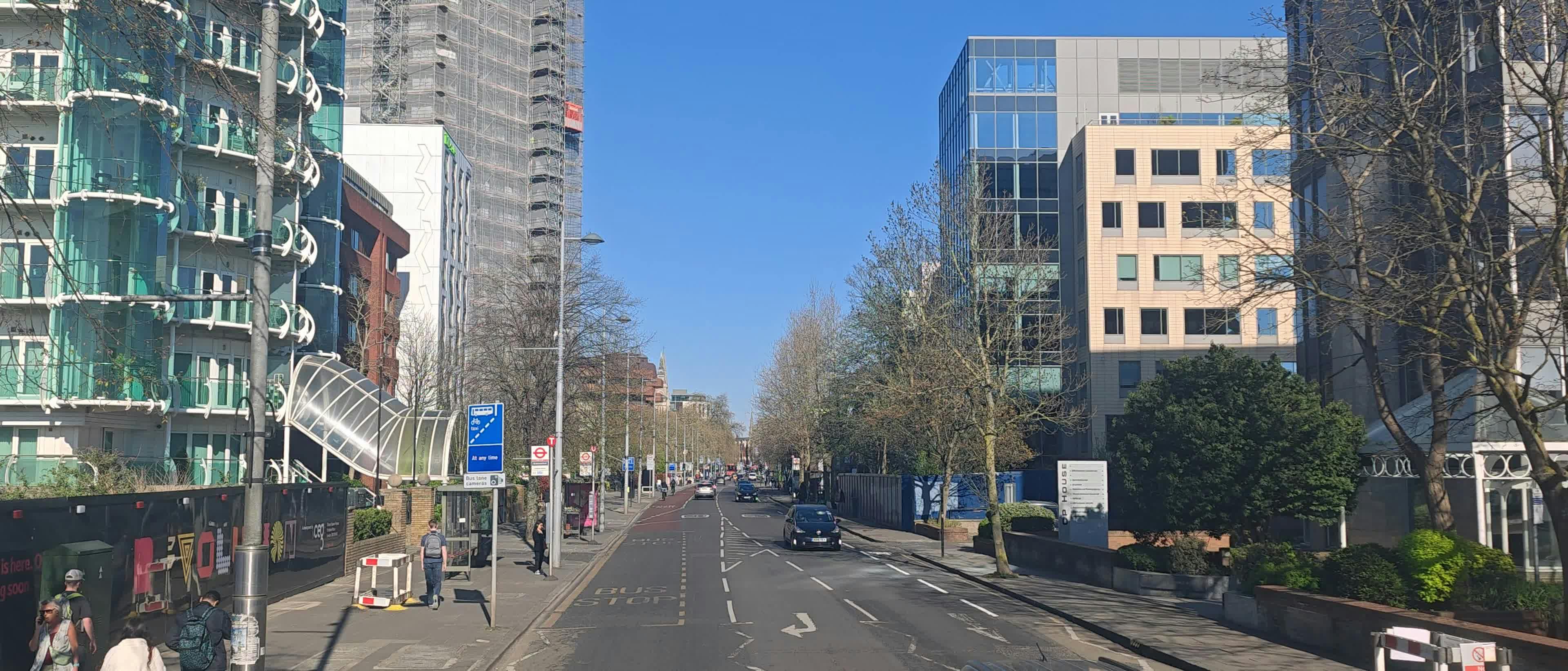 Sunny Morning Street View in London Free Stock Video Footage, Royalty ...