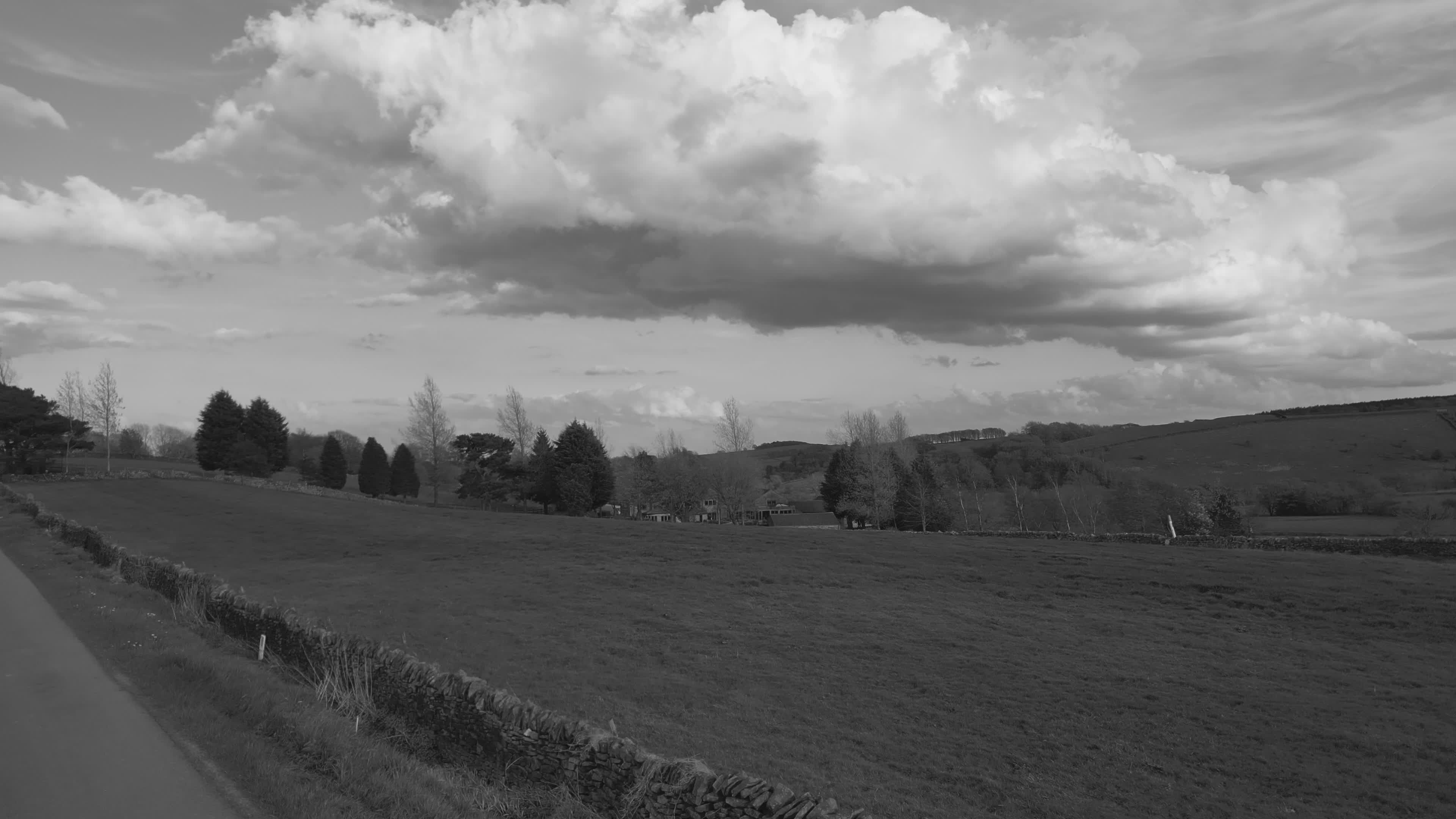 Breathtaking Panoramic Countryside Landscape Free Stock Video Footage ...