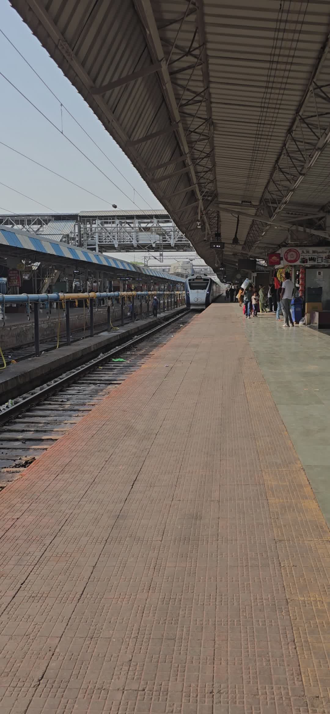 Vande Bharat Express Train Interior Journey Free Stock Video Footage