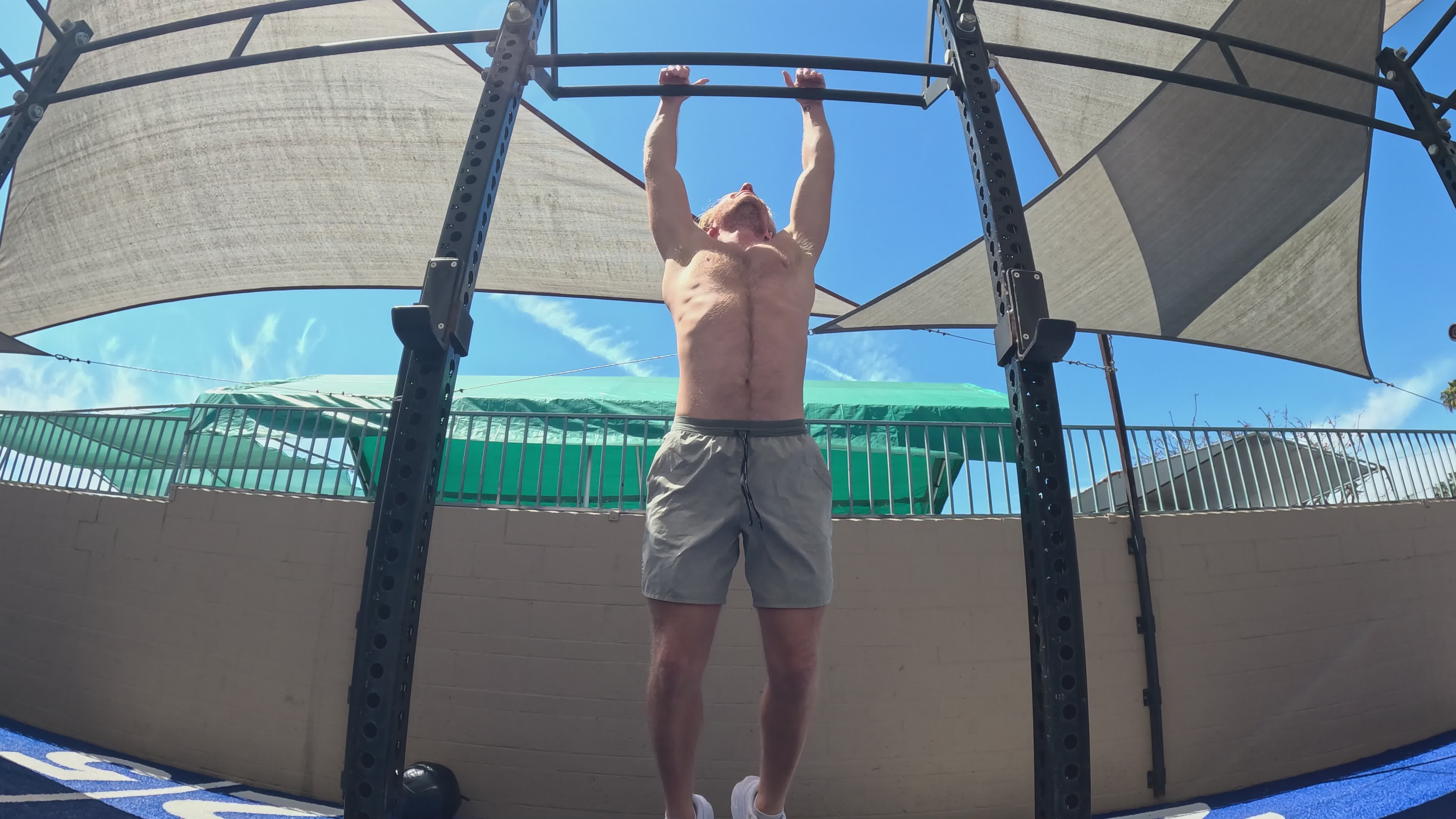 Intense Outdoor Pull-up Workout Free Stock Video Footage, Royalty-Free ...