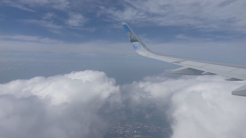 In-Flight View Above the Clouds Free Stock Video Footage, Royalty-Free ...