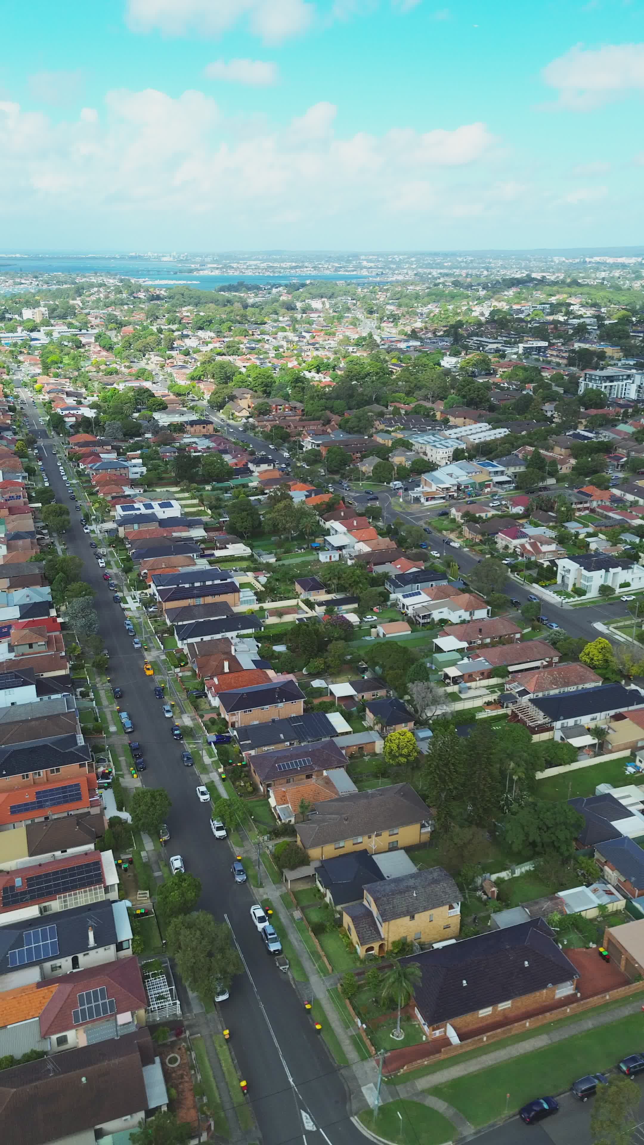 Aerial View of Hurstville Suburb in Sydney Free Stock Video Footage ...