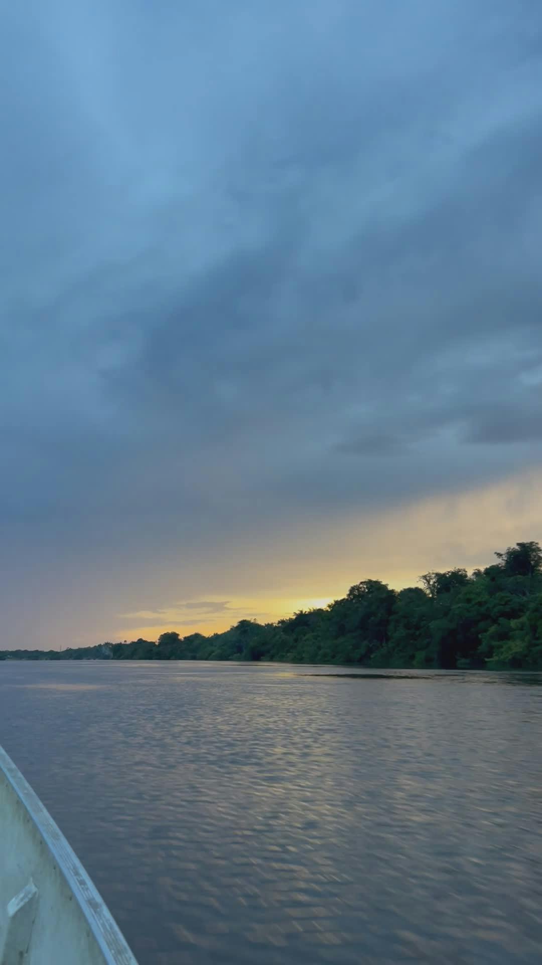 Serene Riverboat Journey at Dusk Free Stock Video Footage, Royalty-Free ...