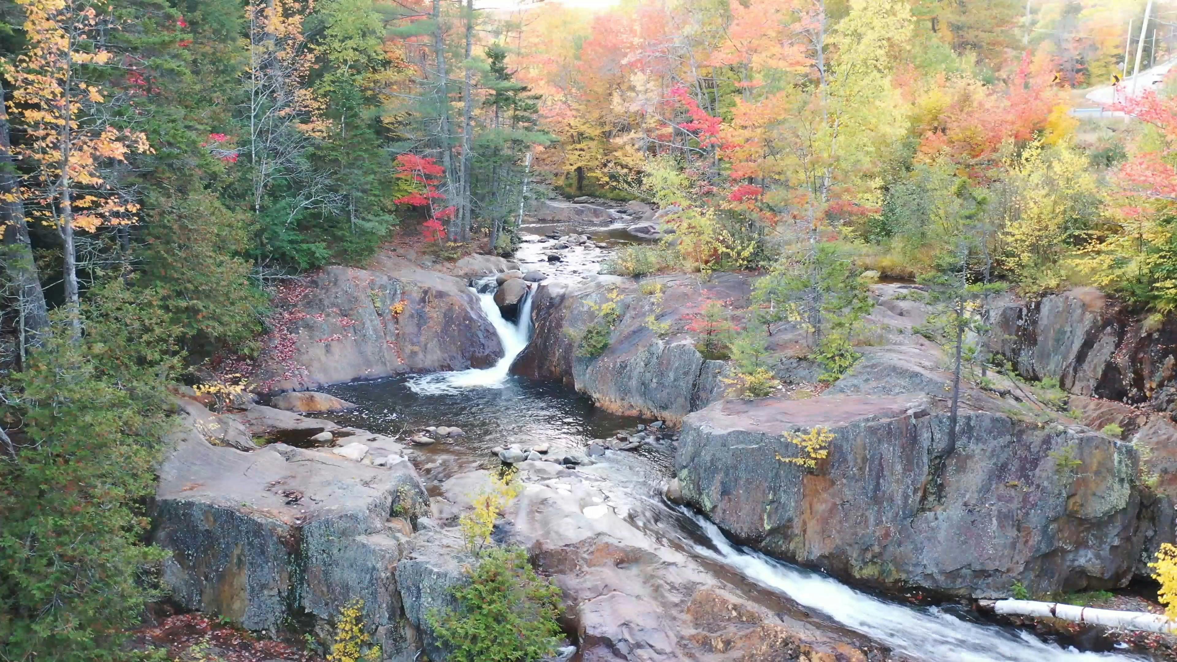 The Blue Water Of A Deep River · Free Stock Video