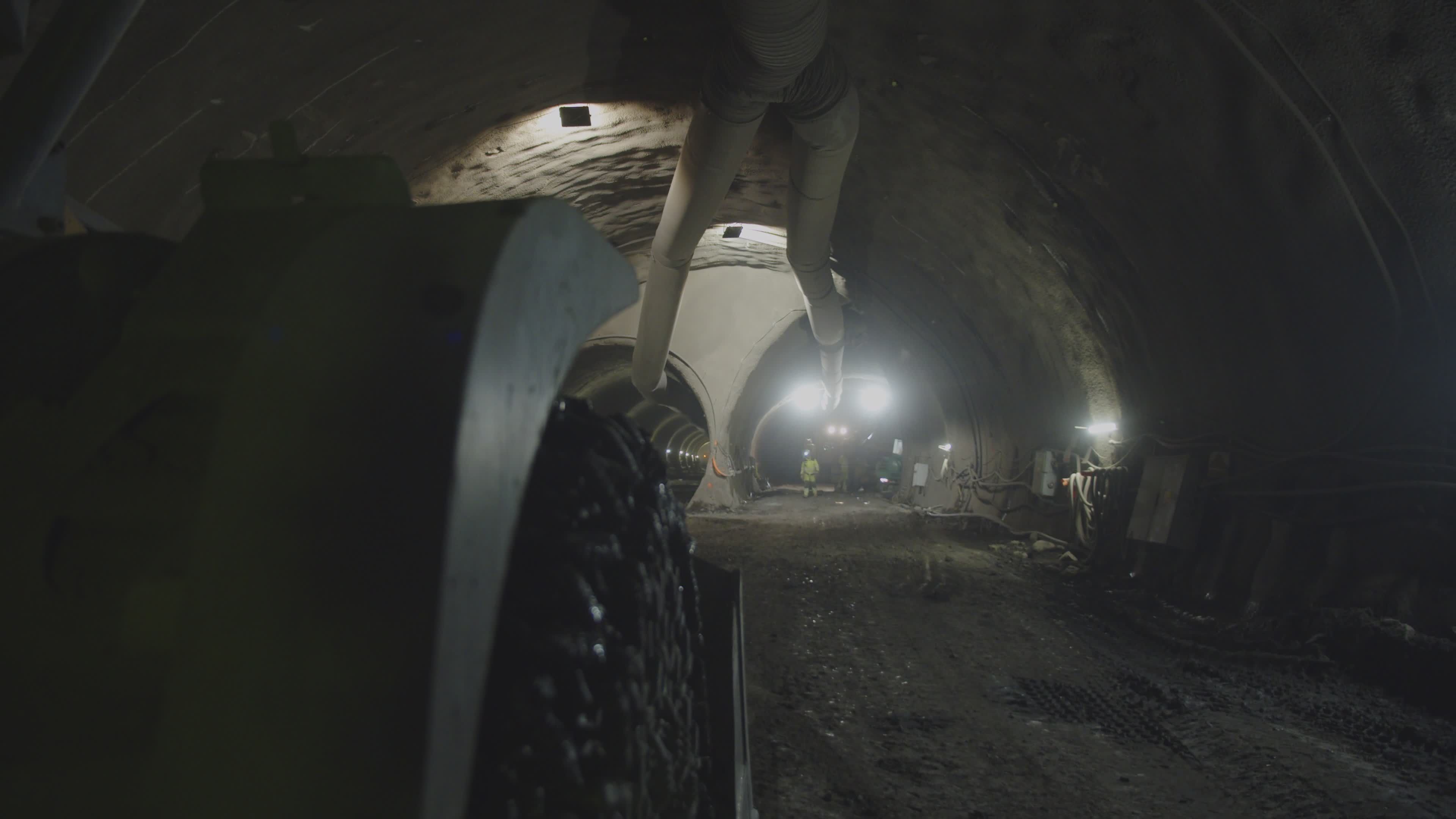 Horror tunnel, creepy undergrounds Free Stock Video Footage, Royalty ...