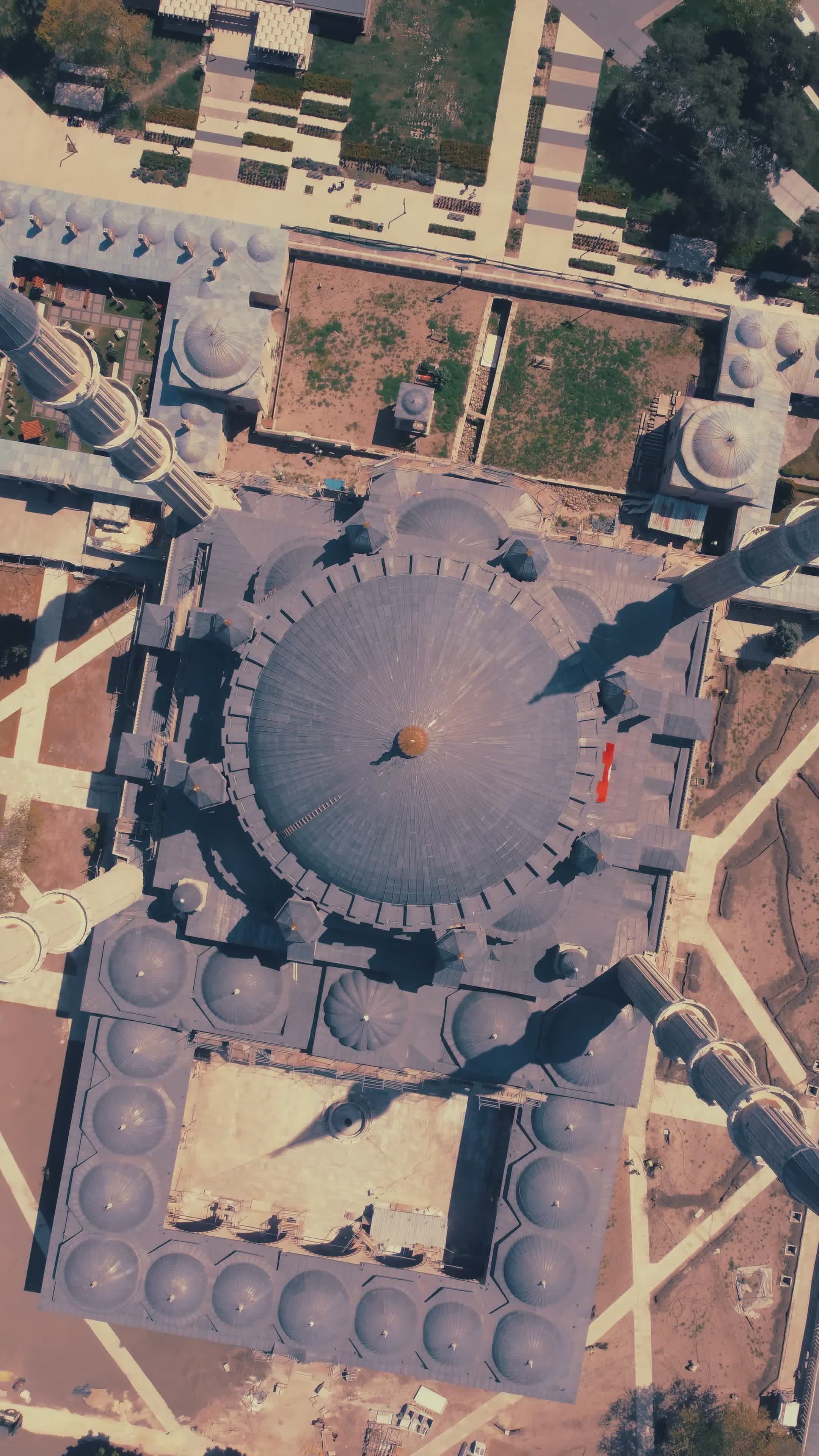 Aerial Drone View of Hagia Sophia, Istanbul Free Stock Video Footage ...