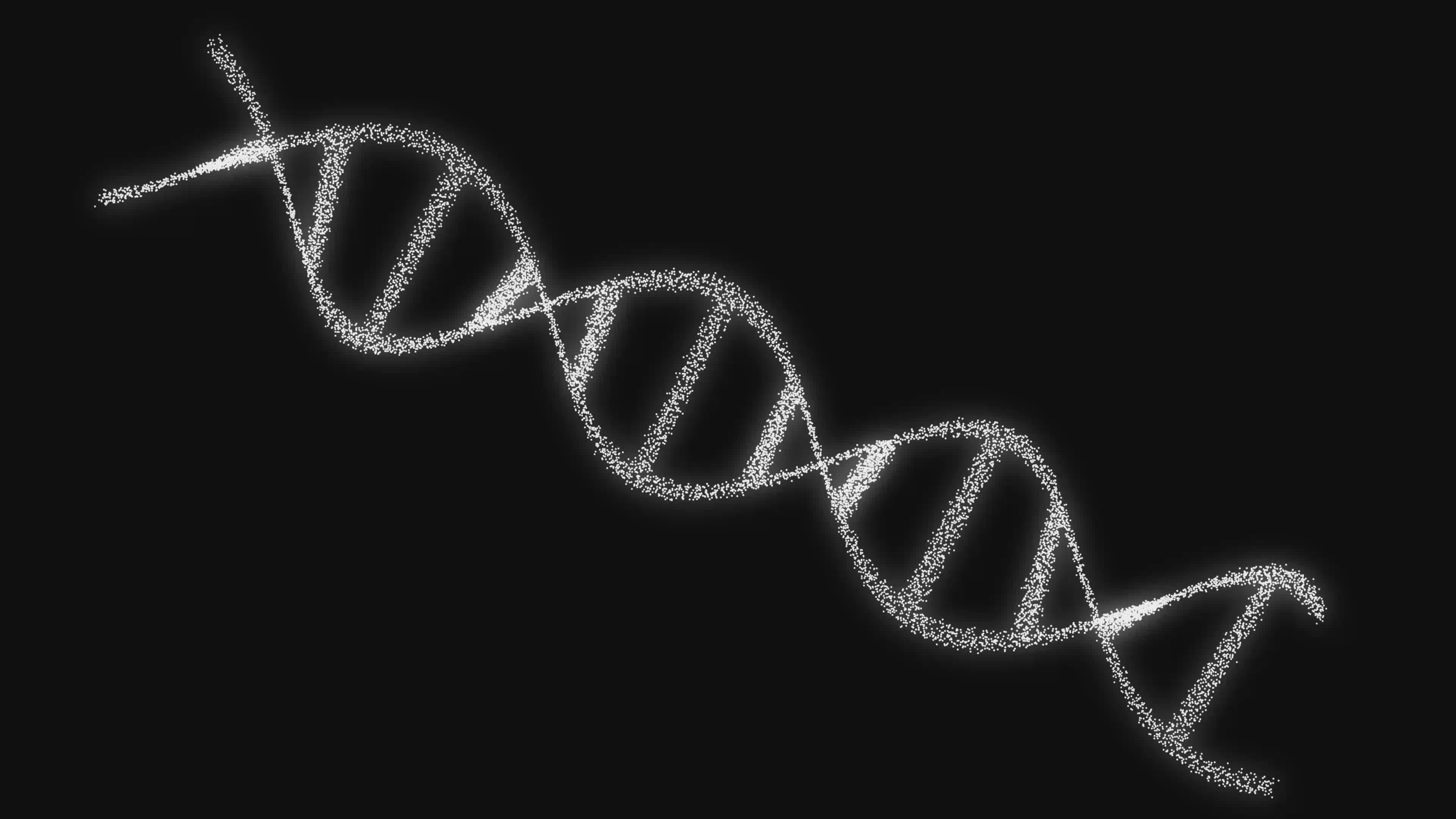 DNA Helix Animation on Black Background Free Stock Video Footage ...