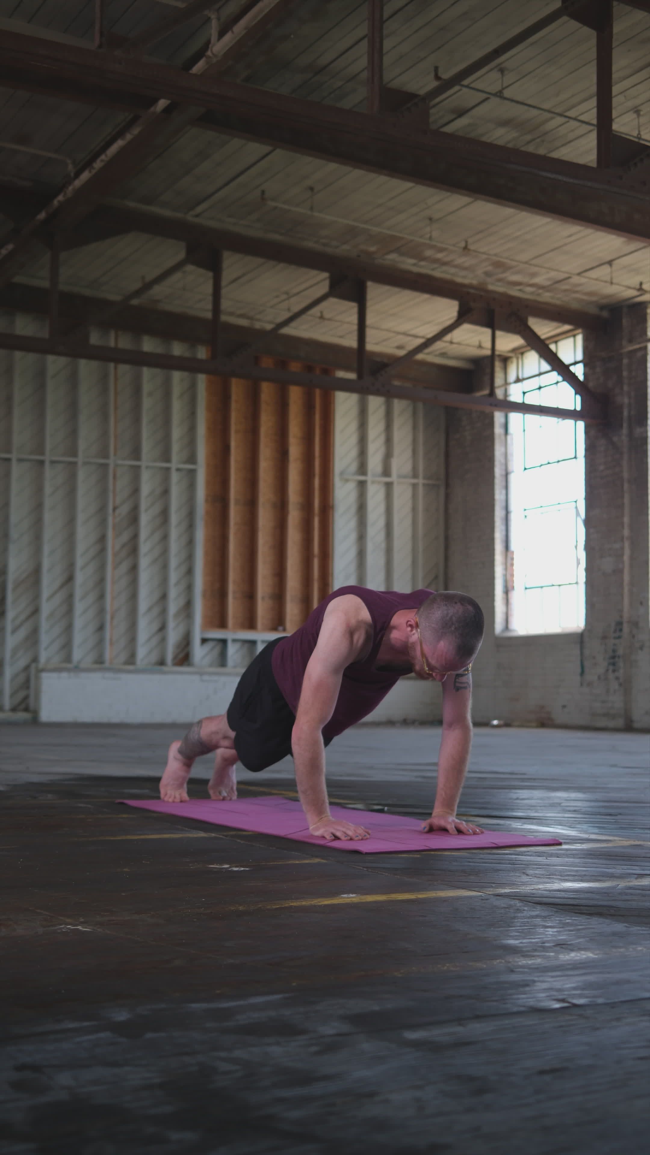 Intense Indoor Fitness Workout Routine Free Stock Video Footage ...