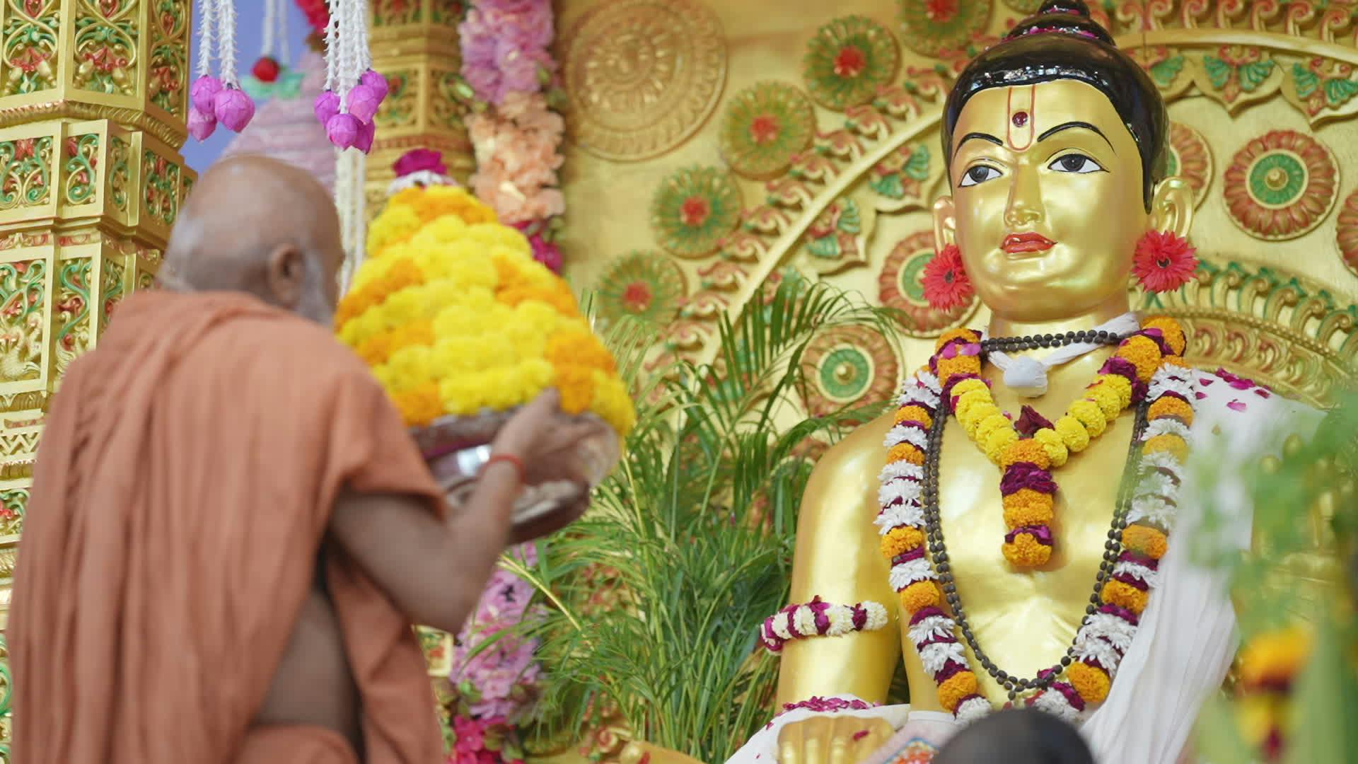 Hindu Monk Performing Rituals Videos, Download The BEST Free 4k Stock Video Footage & Hindu Monk ...