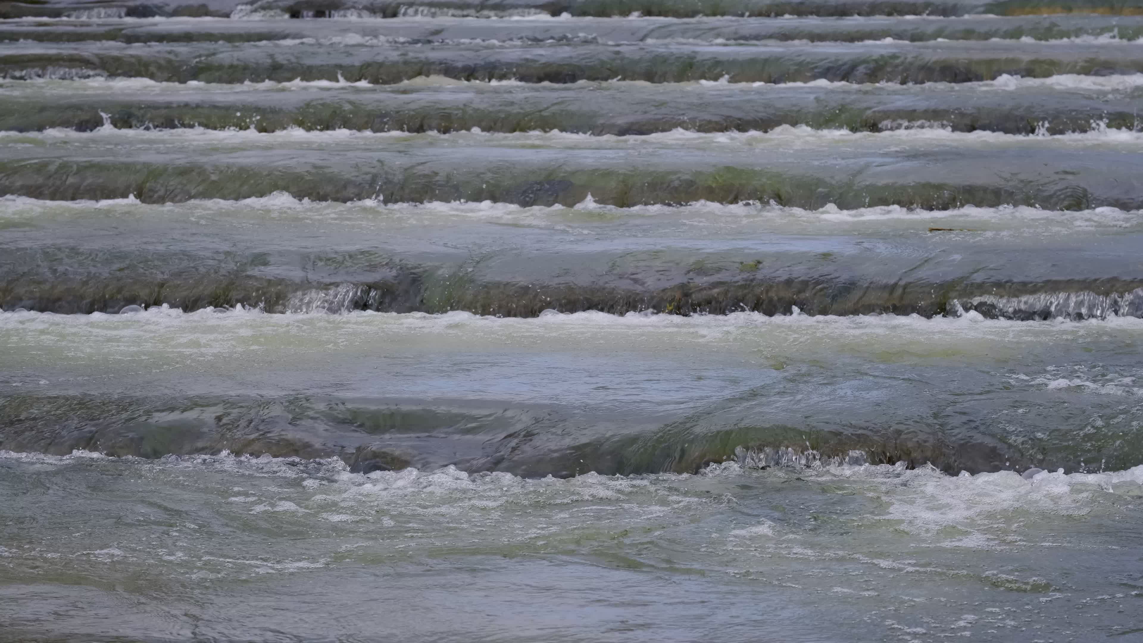 Scenic View of Running River Rapids Free Stock Video Footage, Royalty ...
