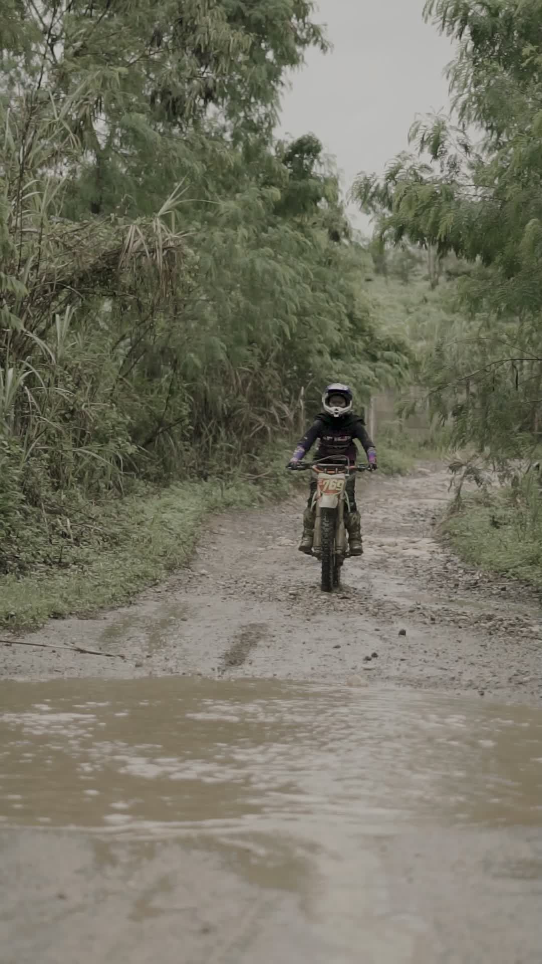 Exciting Offroad Motorcycle Adventure Ride Free Stock Video Footage ...