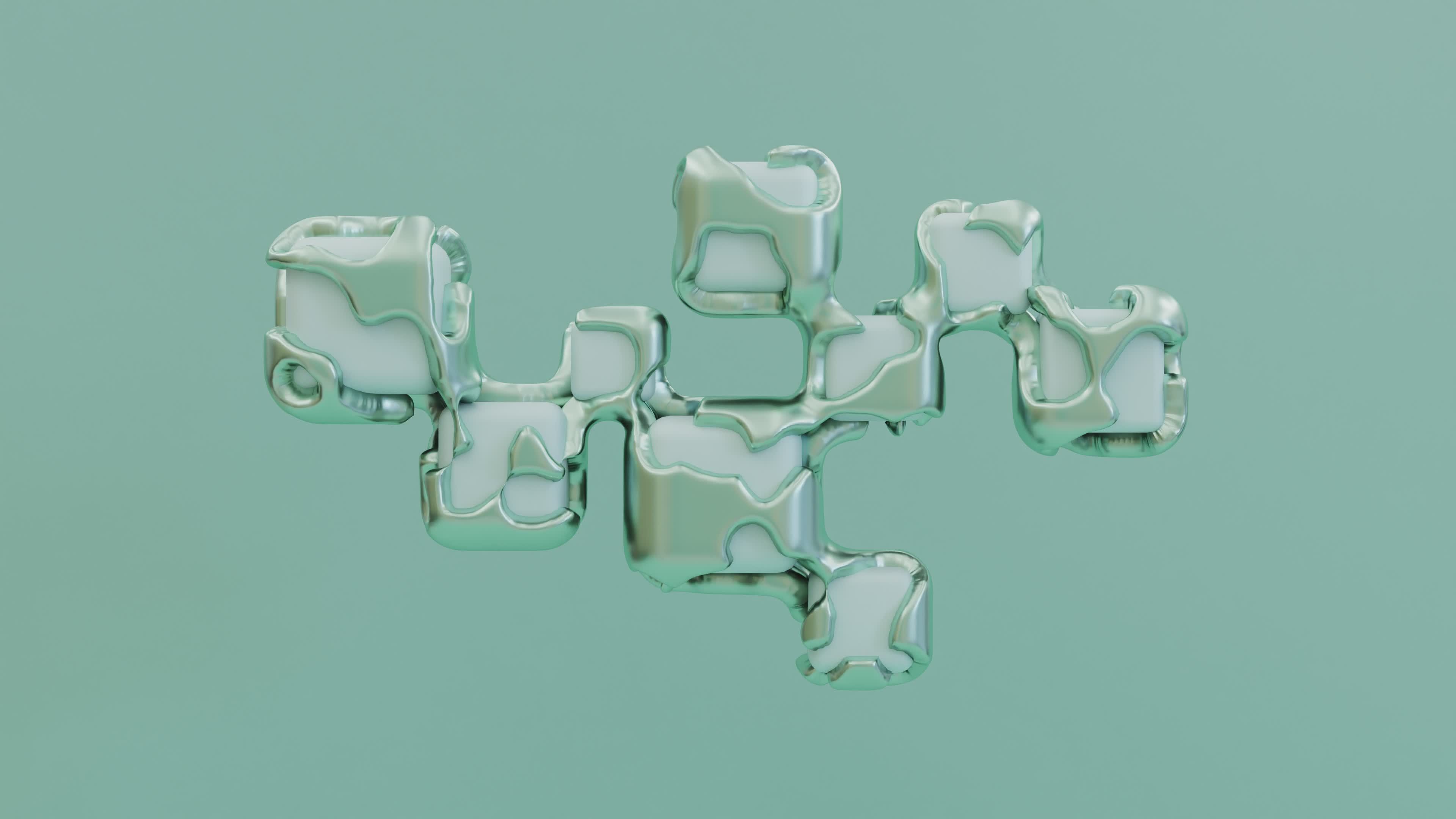Abstract Liquid Metal Cubes Animation Free Stock Video Footage, Royalty ...