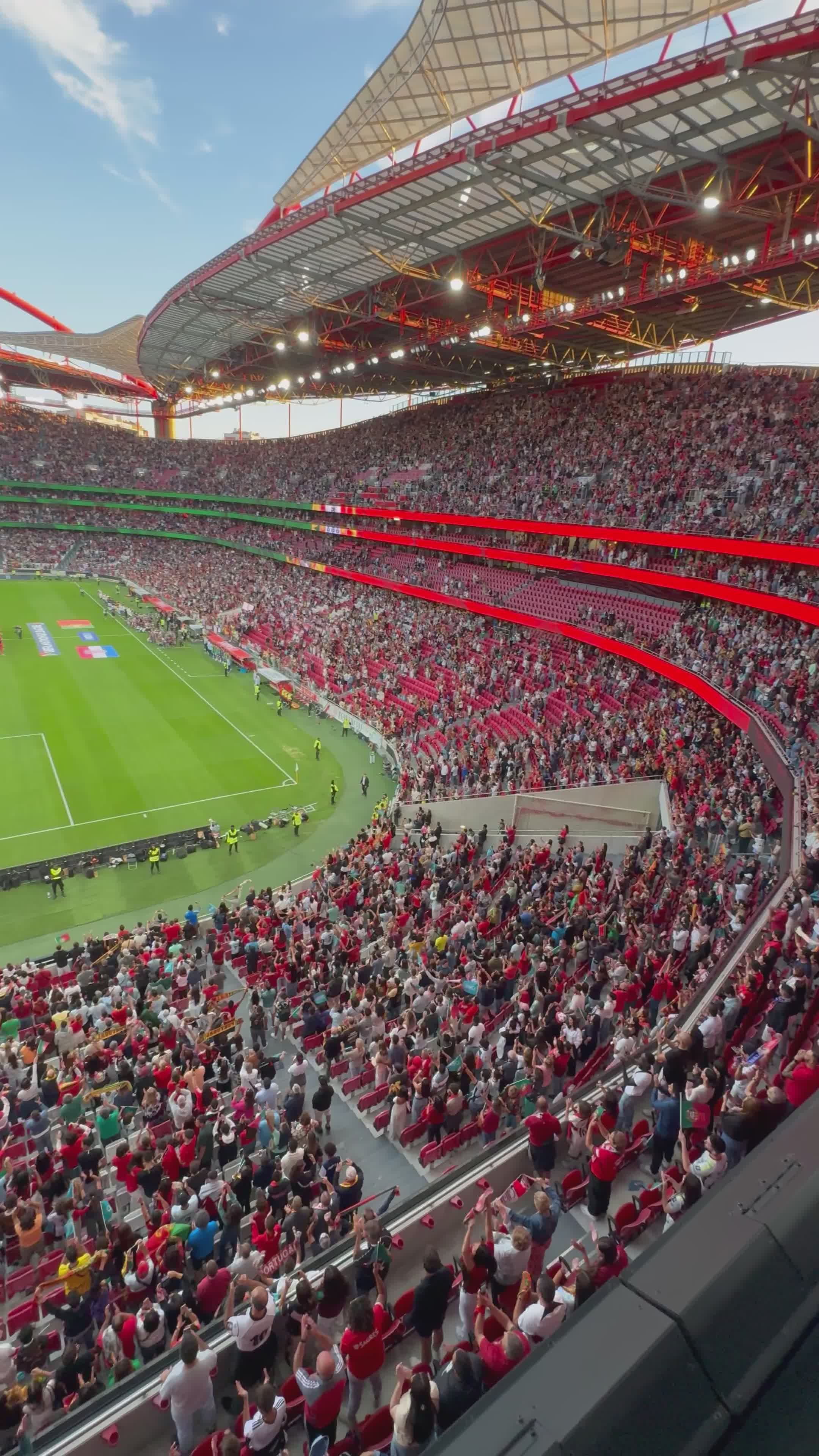 Vibrant Soccer Stadium Crowd Cheering Free Stock Video Footage, Royalty ...