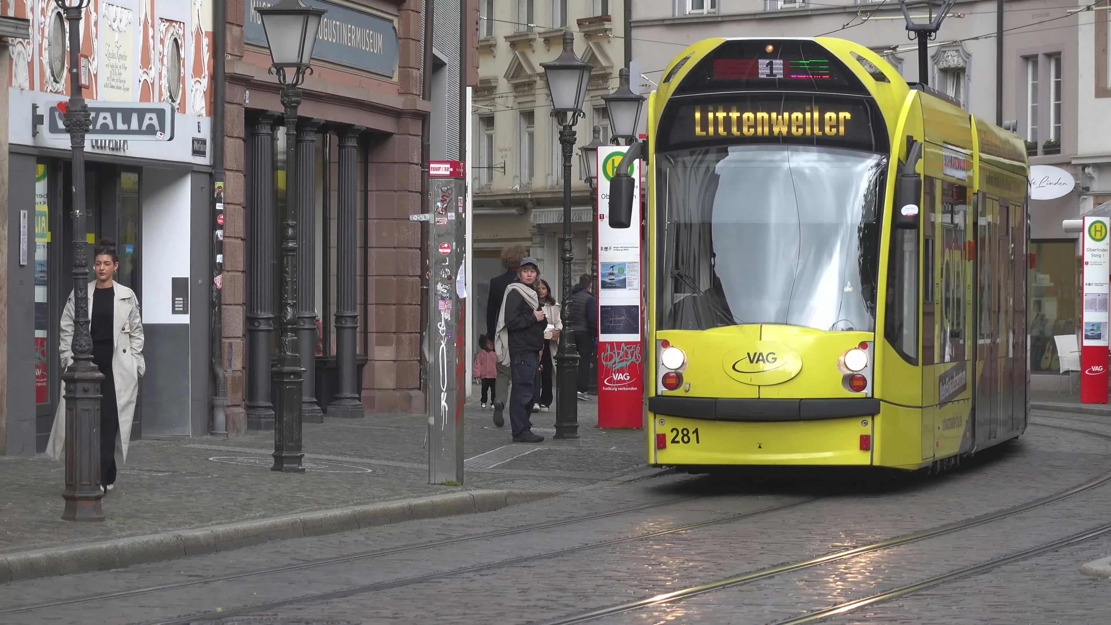 Urban Tram in City Center During Daytime Free Stock Video Footage ...