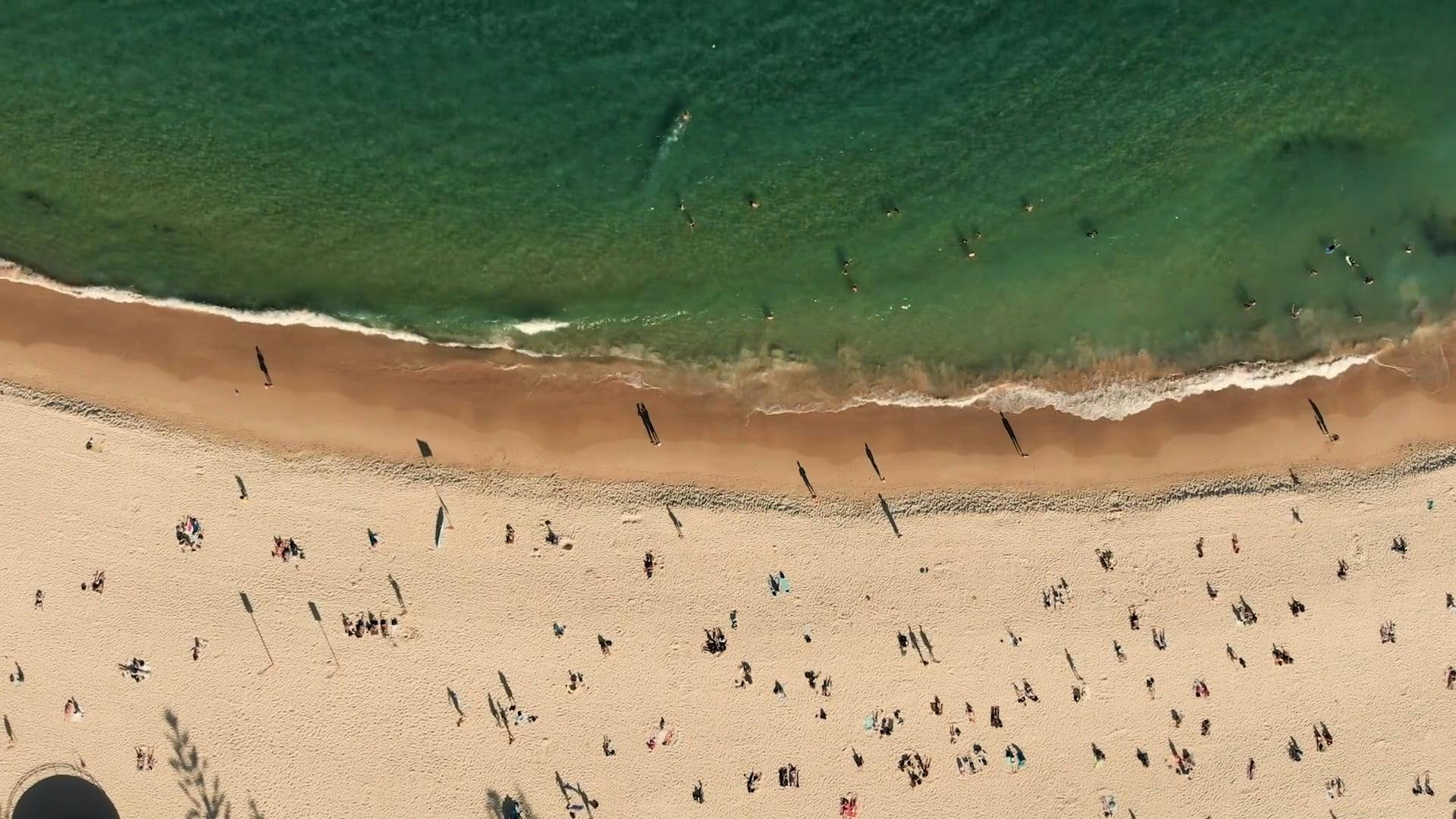 Drone Footage Of Beach Free Stock Video Footage, Royalty-Free 4K & HD ...