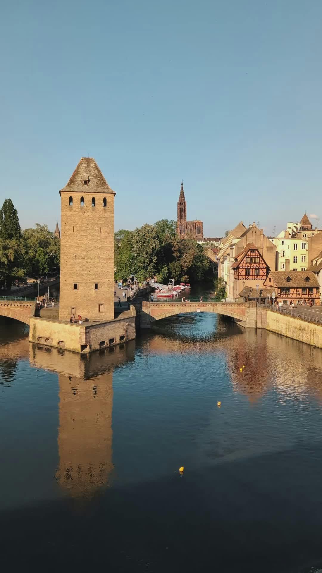 Charming Strasbourg Cityscape in Spring Free Stock Video Footage ...