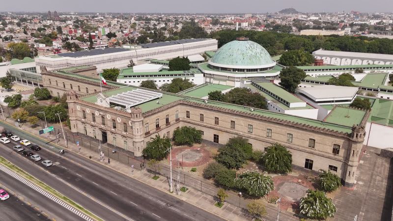 Aerial View of Historic San Salvador Building Free Stock Video Footage ...