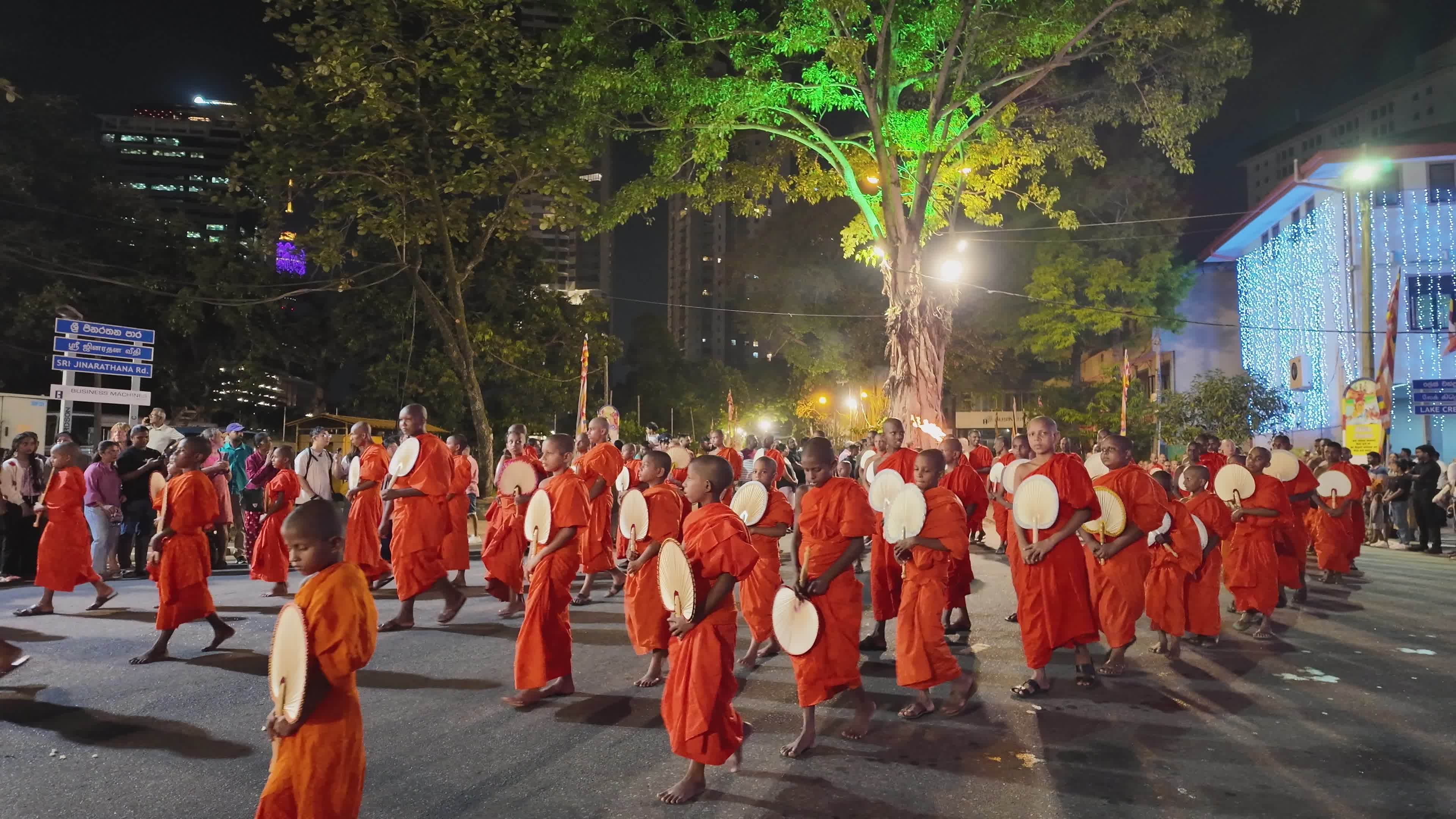 Vibrant Buddhist Monk Ceremony in Thailand Free Stock Video Footage ...