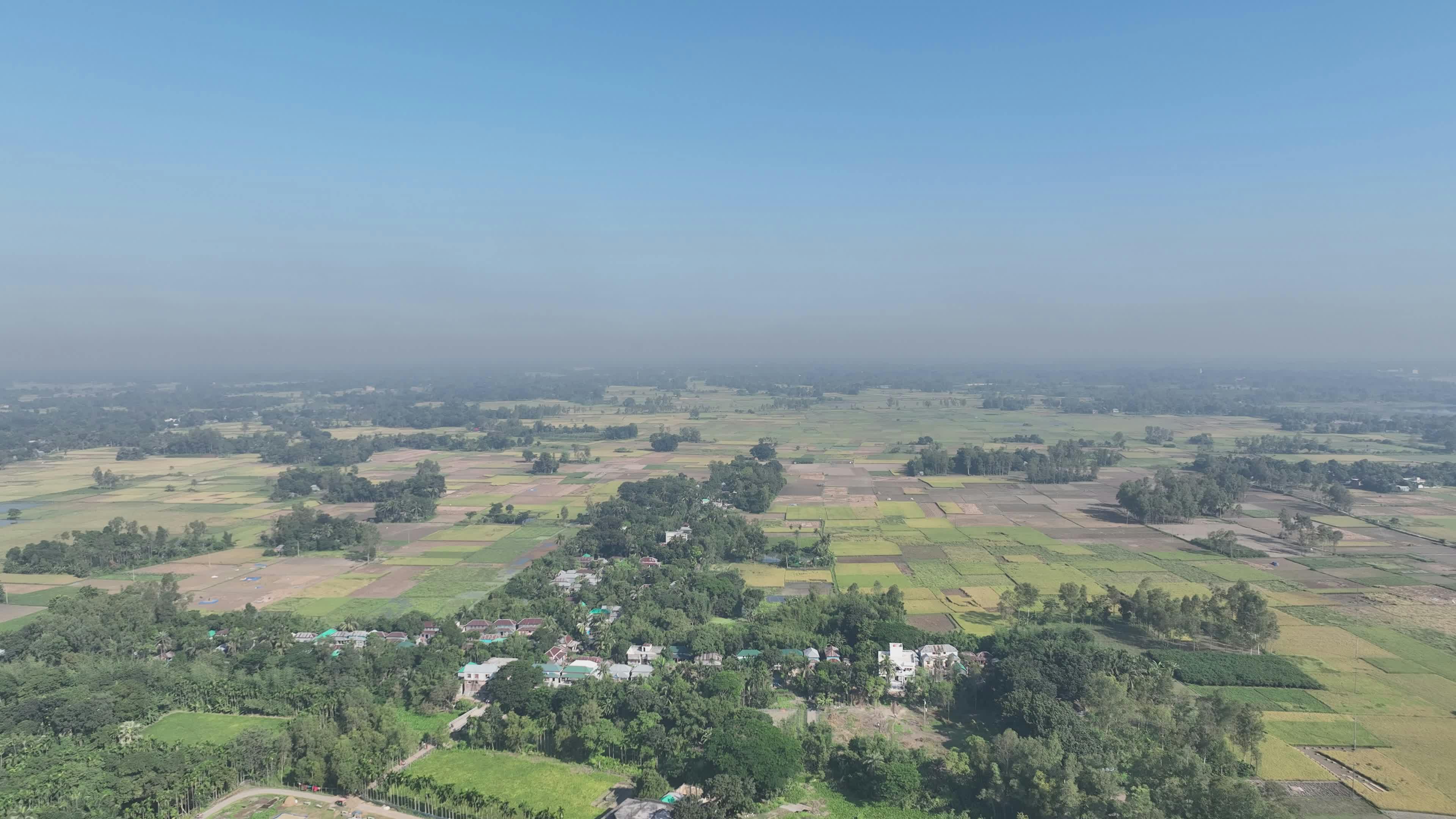 Lush Green Fields of Rural Bangladesh Free Stock Video Footage, Royalty ...