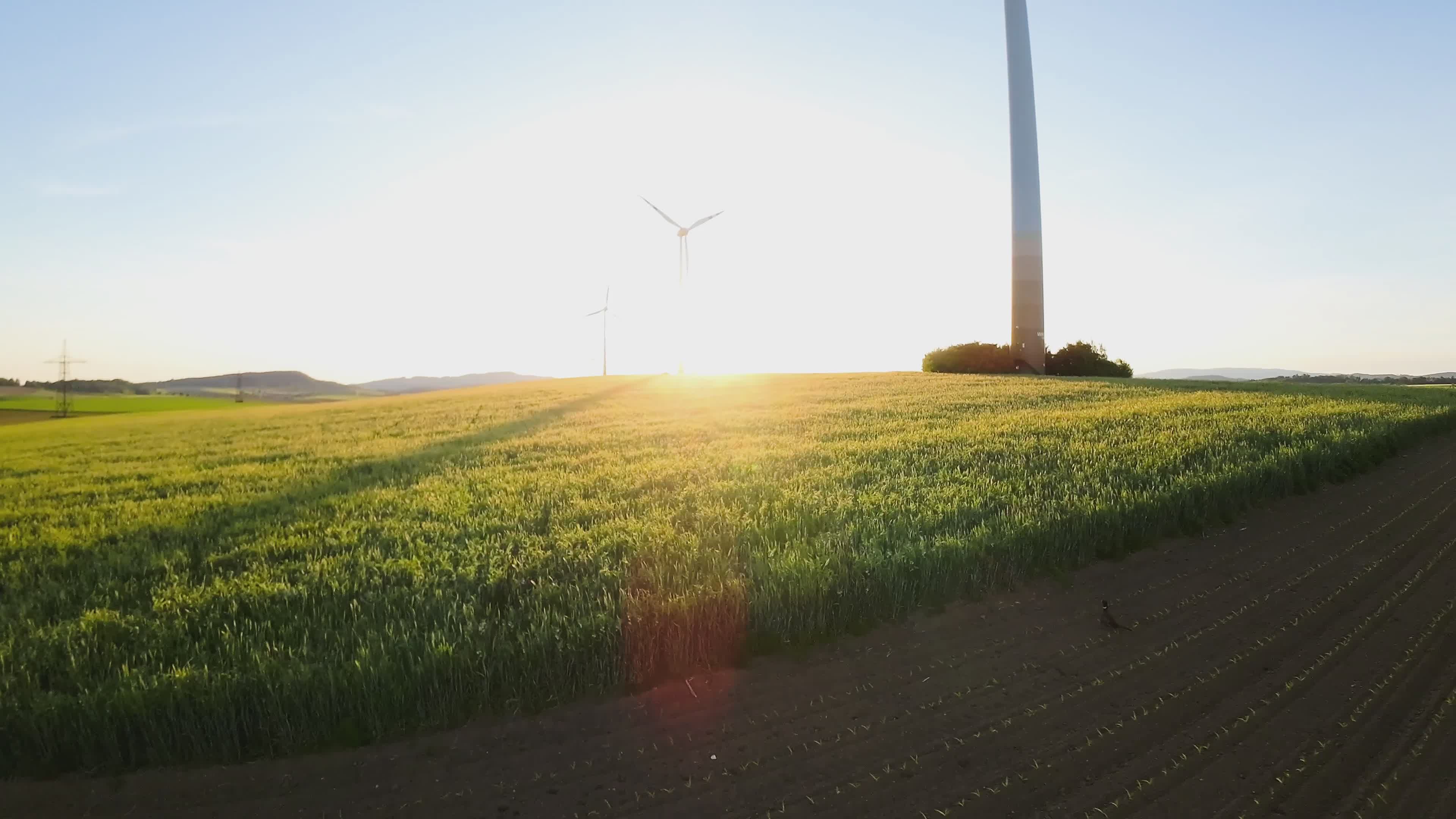 Wind Turbines Free Stock Video Footage, Royalty-Free 4K & HD Video Clip