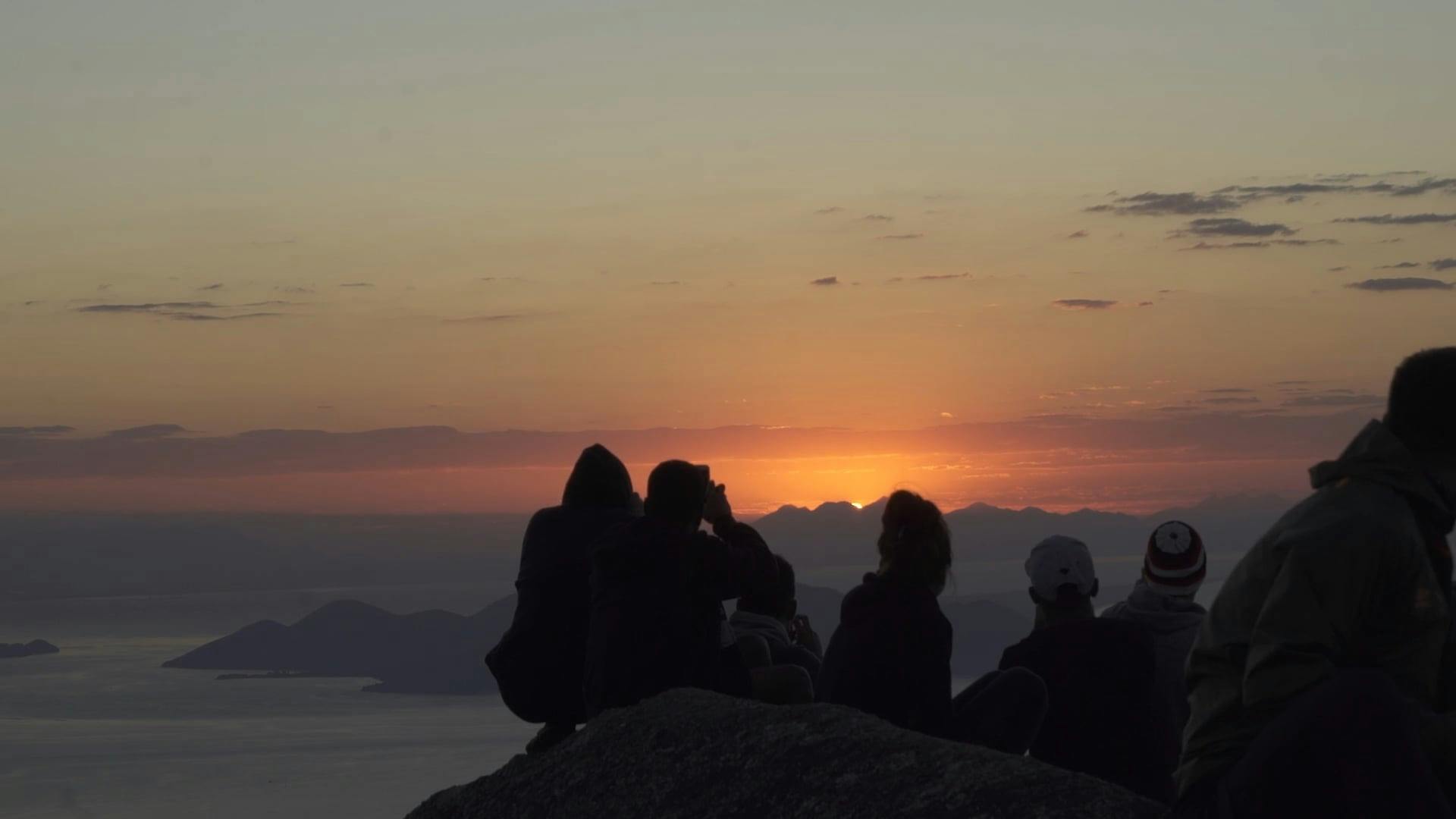 Video Of The Setting Sun In Time-lapse Mode Free Stock Video Footage ...