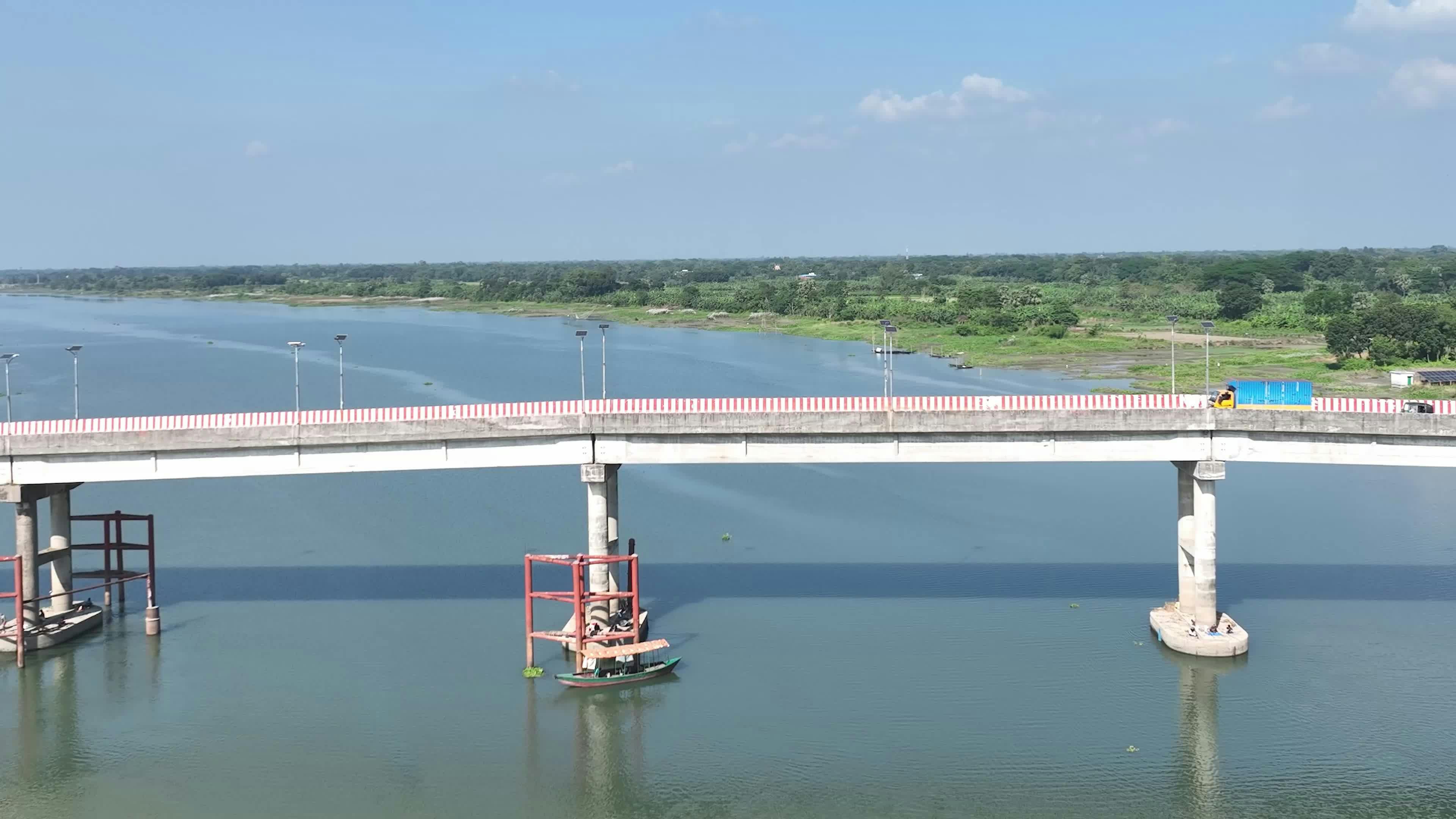 Scenic Bridge Over River in Gazipur Free Stock Video Footage, Royalty ...