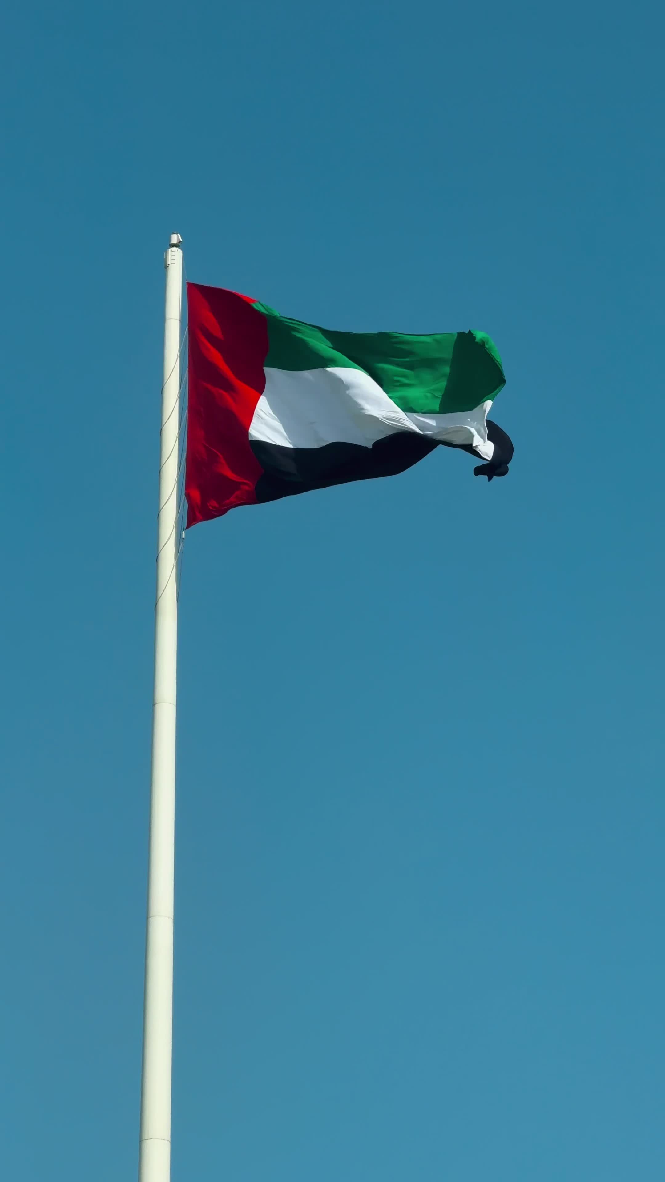 Flag of Qatar Free Stock Video Footage, Royalty-Free 4K & HD Video Clip
