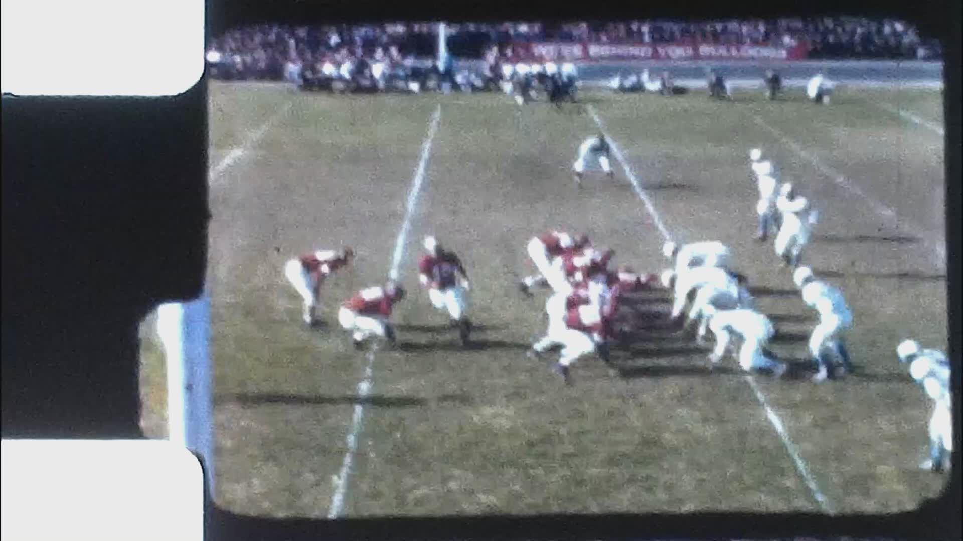 Vintage Football Game on 8mm Film Free Stock Video Footage, Royalty ...