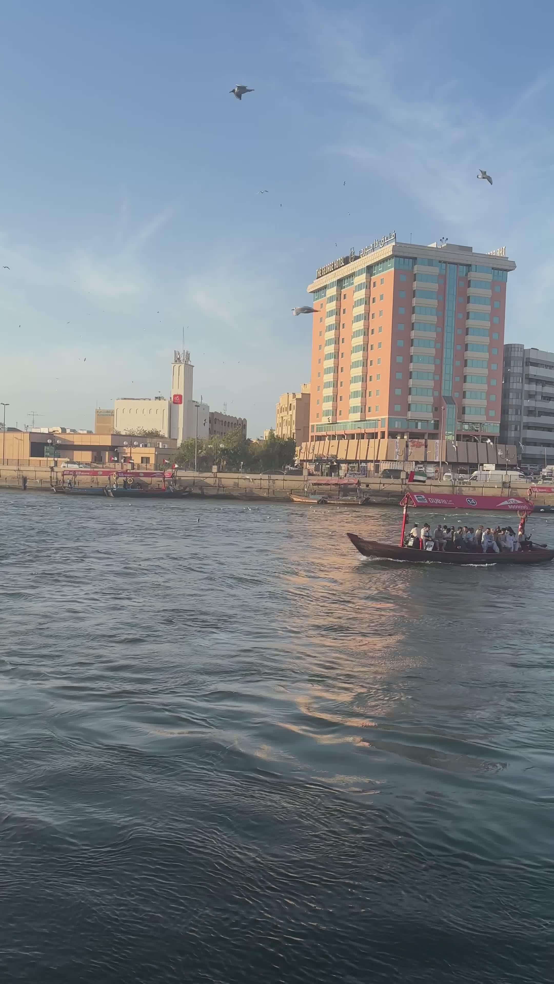Serene Waterfront Boat Ride During Sunset Free Stock Video Footage ...