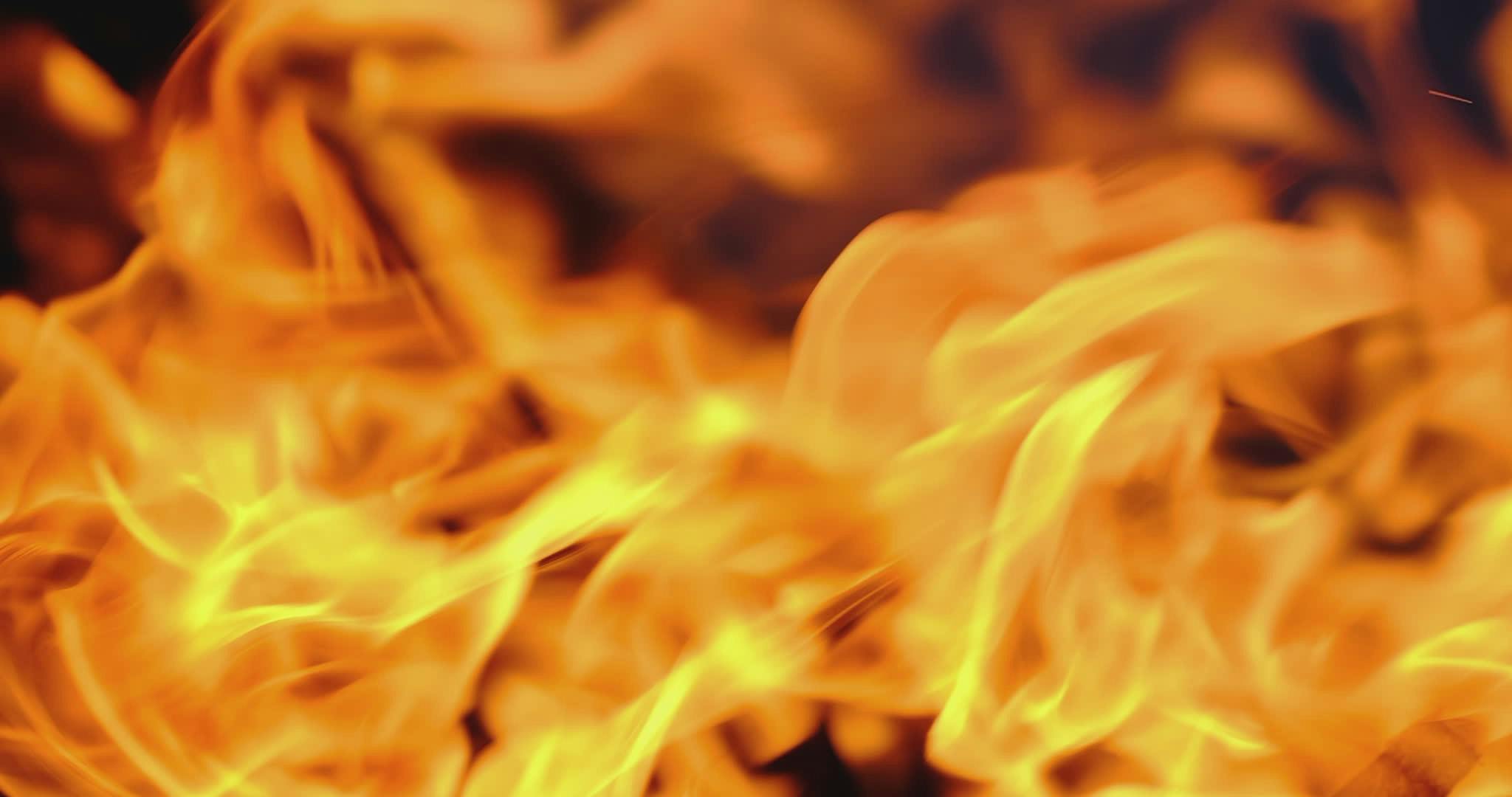 Intense Close-Up of Dancing Flames Free Stock Video Footage, Royalty ...