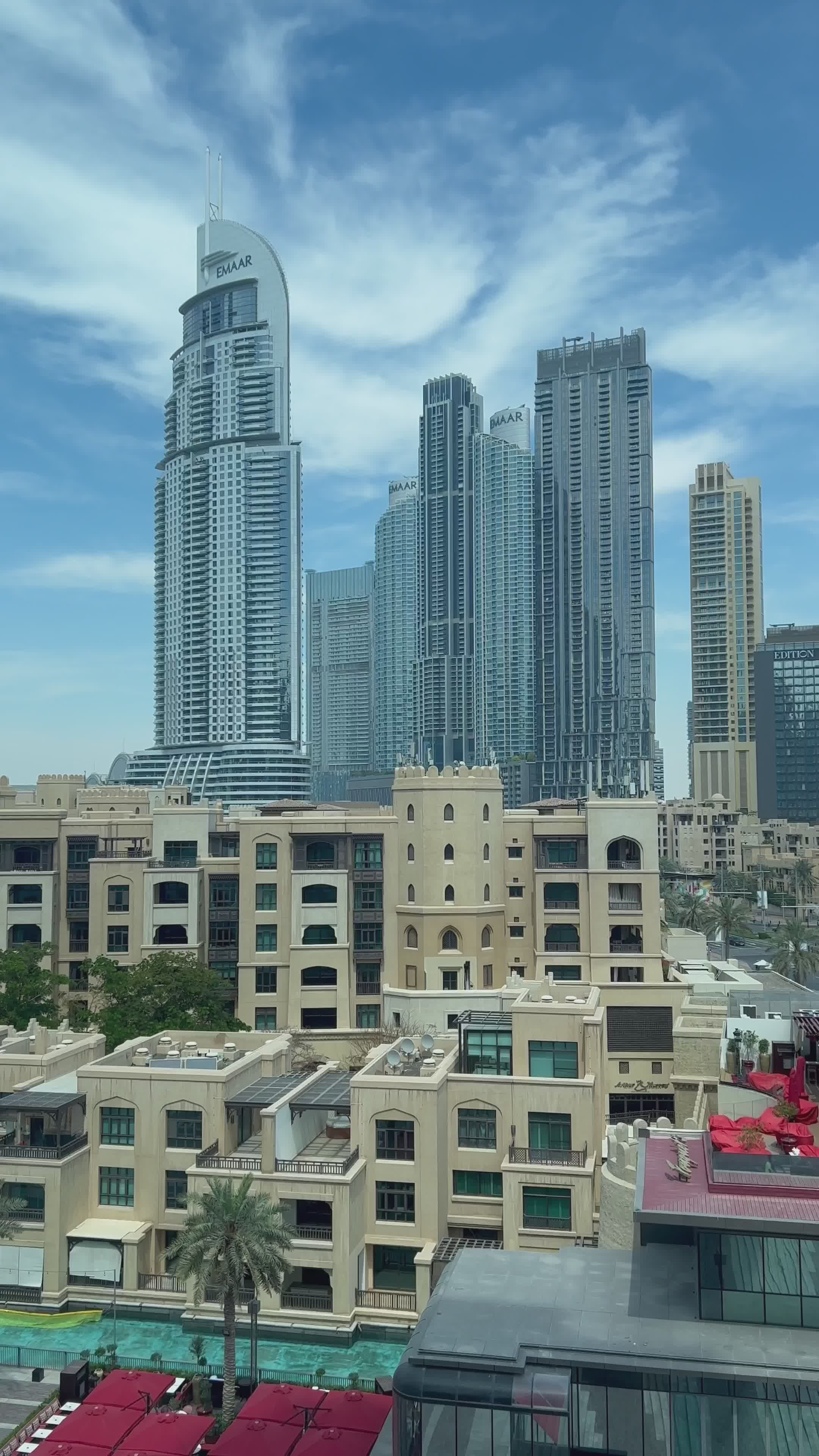 Dubai's Modern Skyline with Iconic Skyscrapers Free Stock Video Footage ...