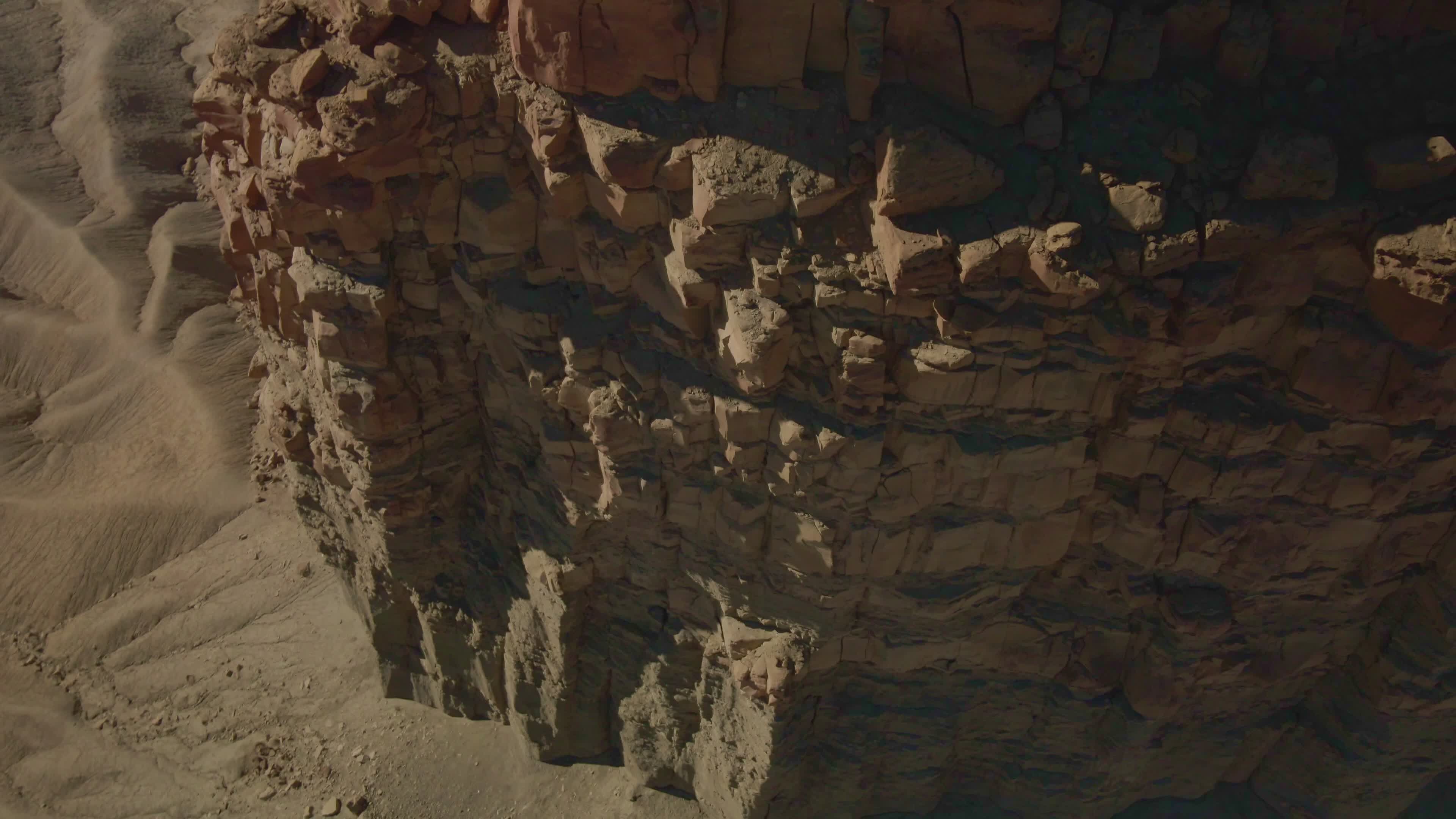 Stunning Aerial View of Southwest Colorado Rock Formations Free Stock ...