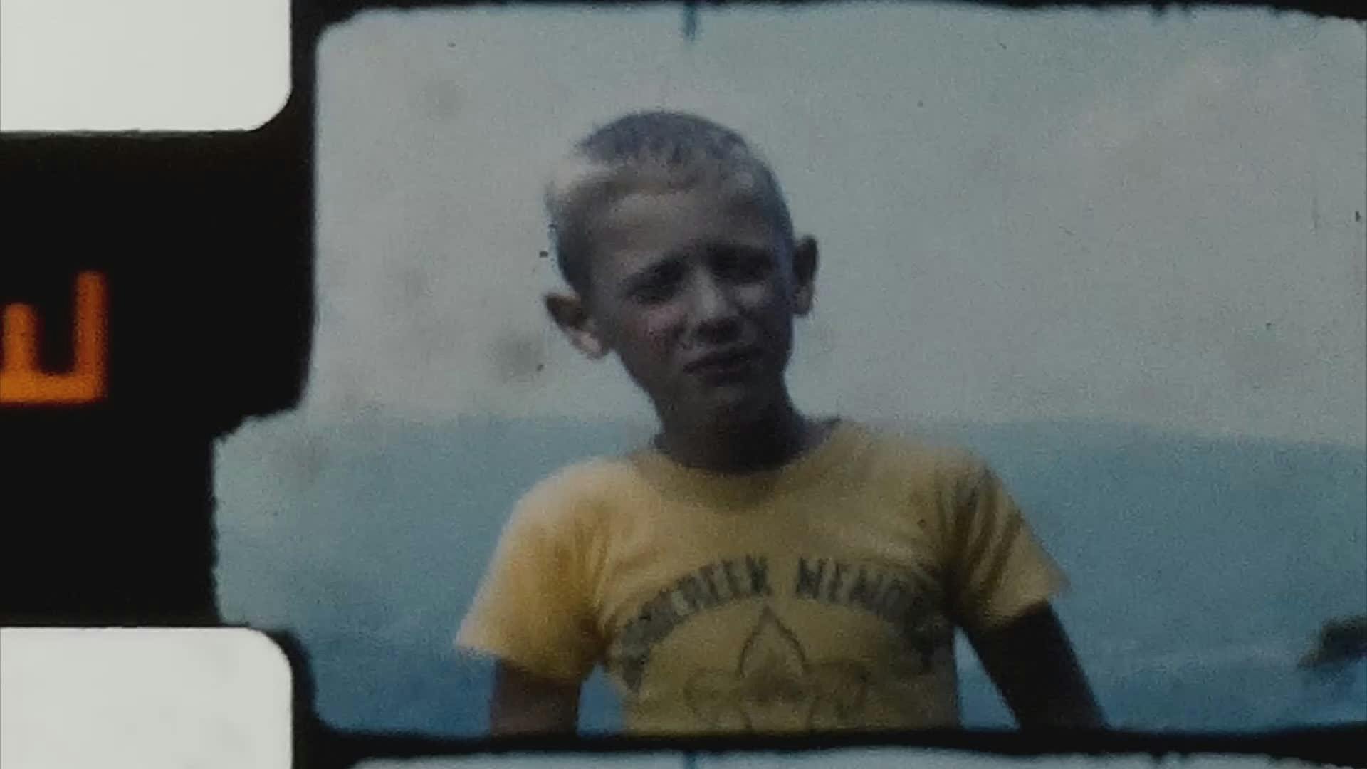 Vintage 8mm Film of Boy Exploring Nature Free Stock Video Footage ...