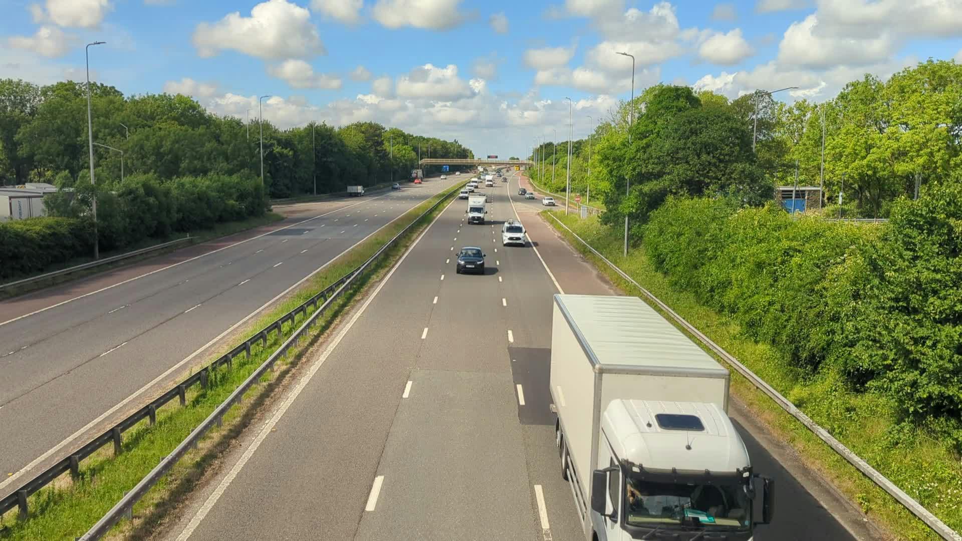 Cars On Highway Free Stock Video Footage, Royalty-Free 4K & HD Video Clip